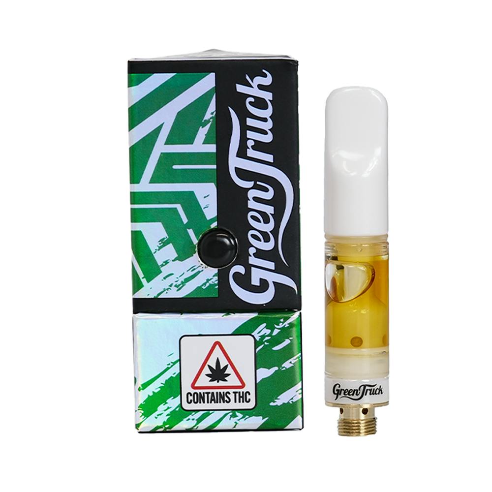 Green Truck - 1g Cartridge: Cured Resin - GMO - Green Truck