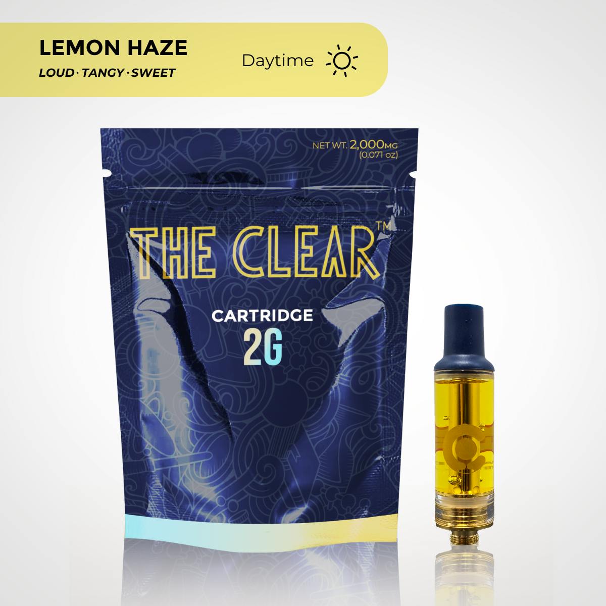 Elite Cartridge 2000mg | Lemon Haze - CLEAR Brands