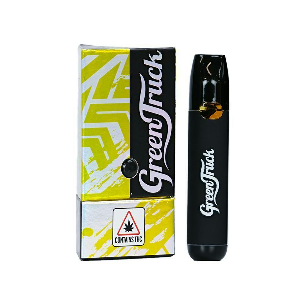 Green Truck - 0.5g Disposable: Cured Resin - Snake Eyes - Green Truck