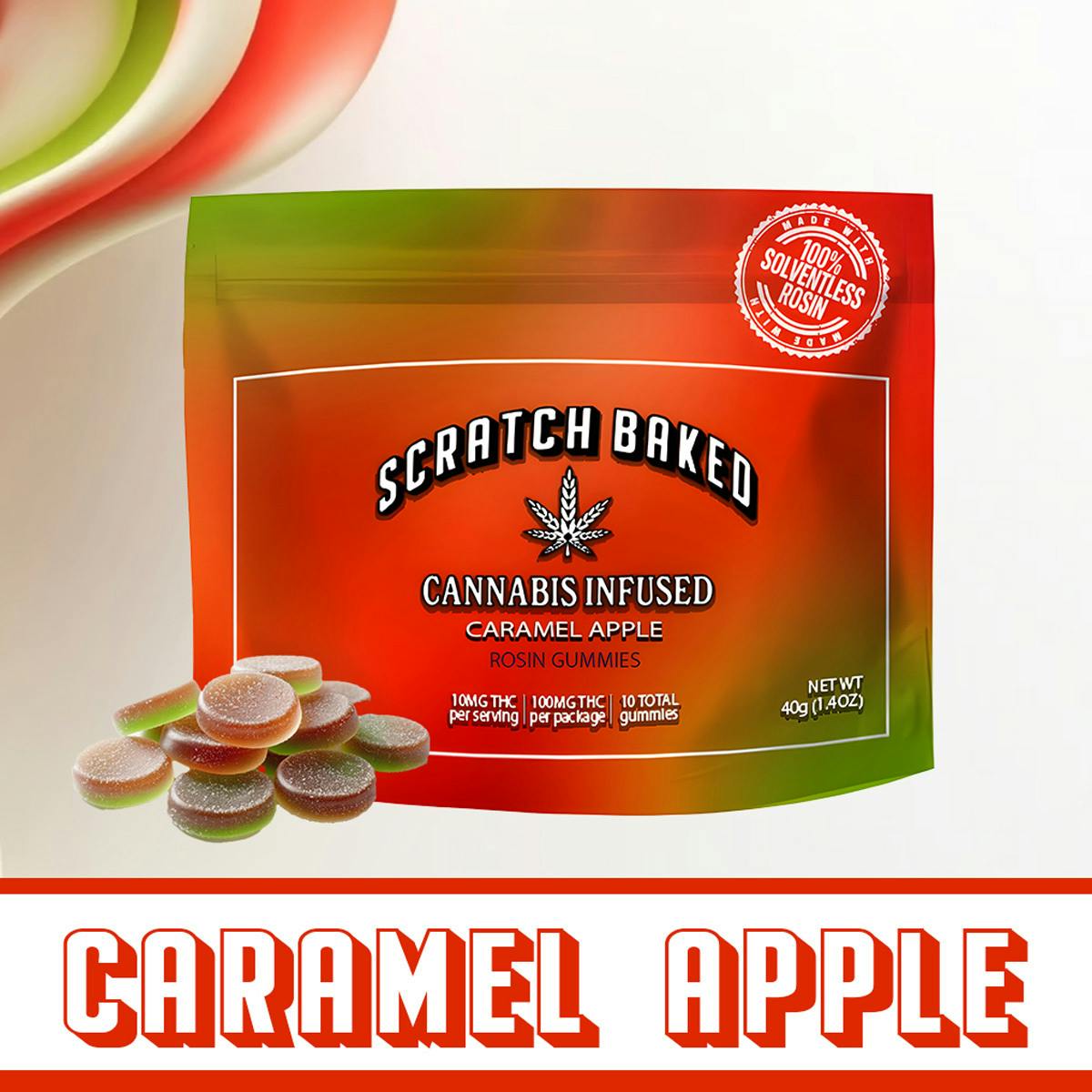 Caramel Apple Gummies - Scratch Baked