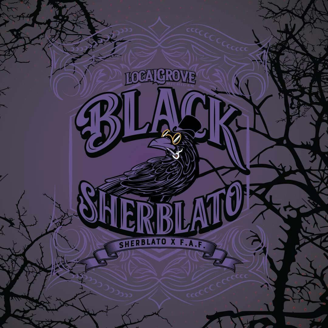 Local Grove Shake | Black Sherblato | 1 Oz - Localgrove