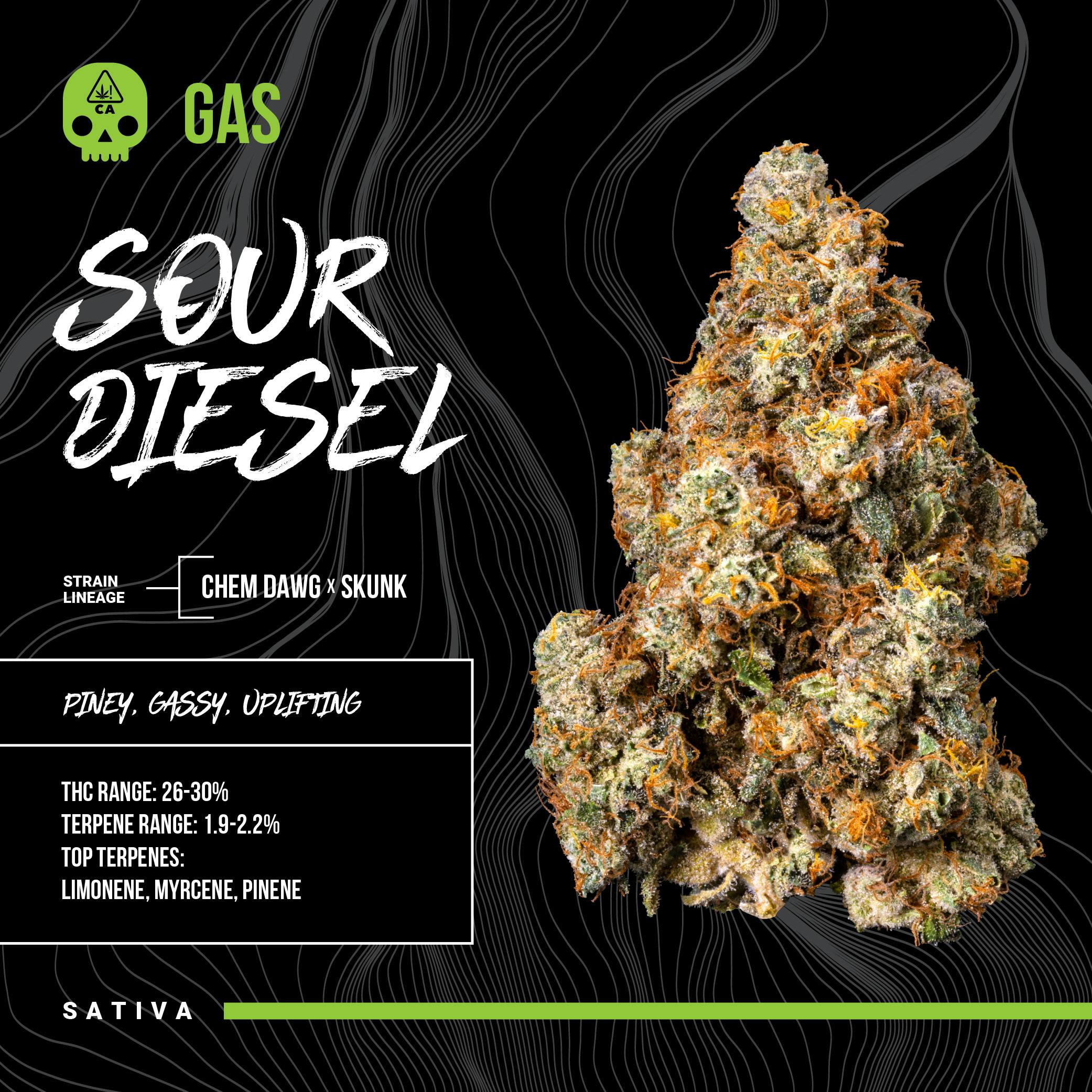 BOSKY - Sour Diesel (3.5G) - Bosky Genetics