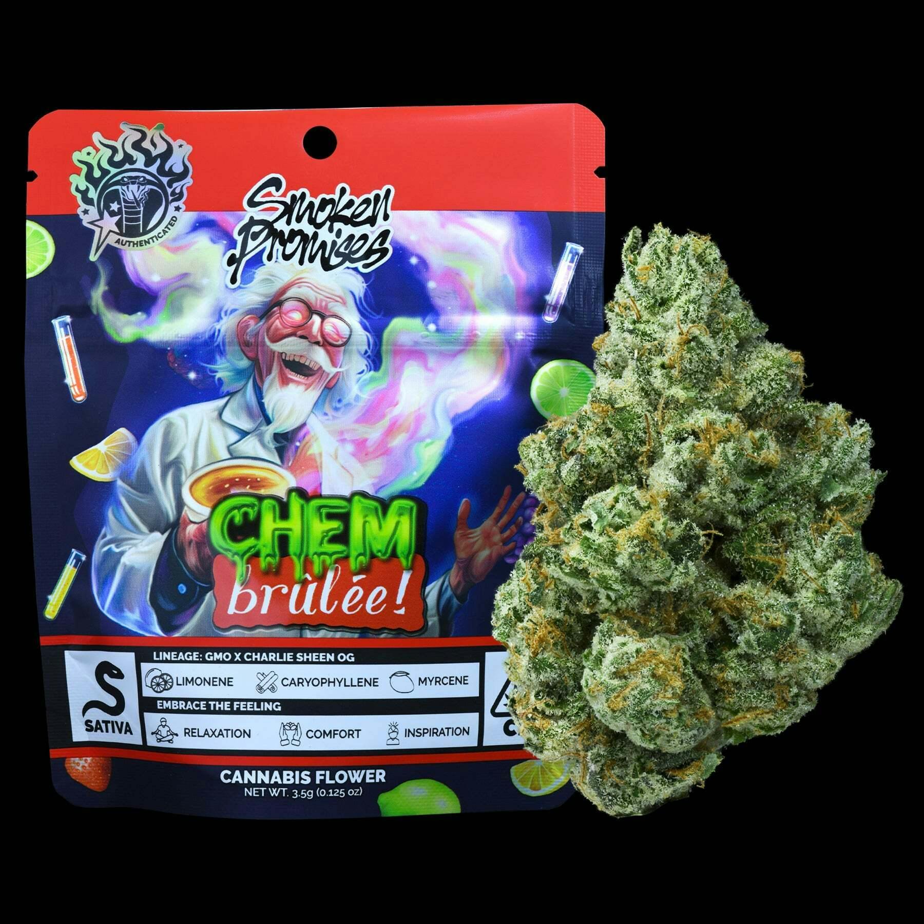 Chem Brulee | Flower | 3.5g - Smoken Promises