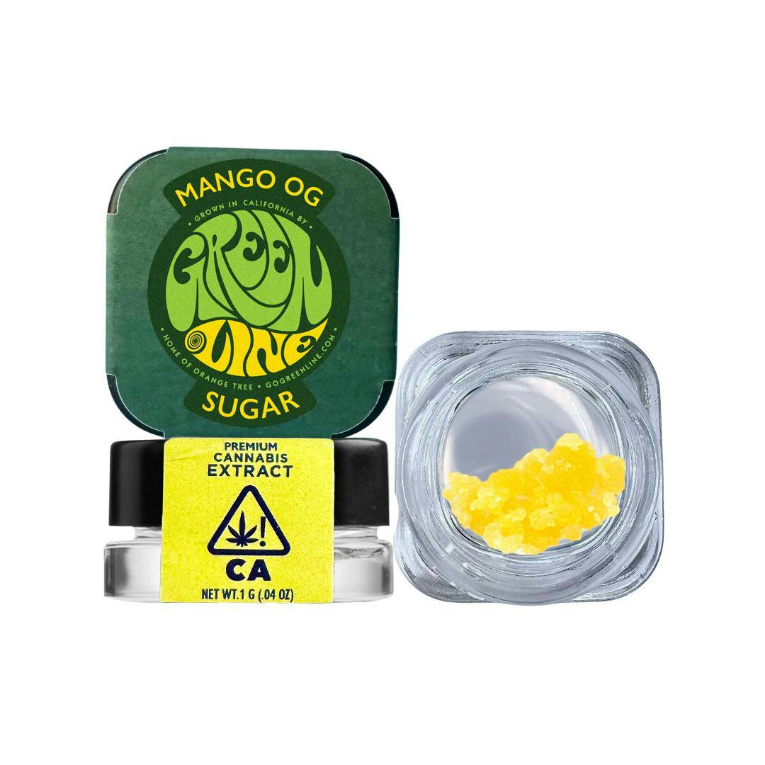 Mango OG - Sugar - Extract - Indica - 1g - Greenline