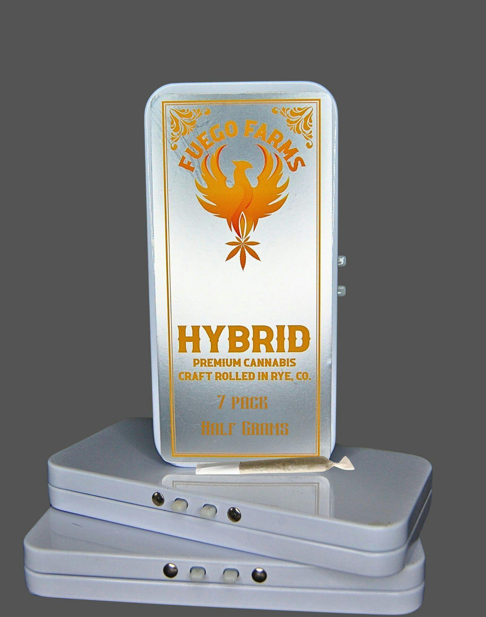 Fuego Farms 3.5g Pre-Roll 7-pack - Grinch Cookies - Fuego Farms