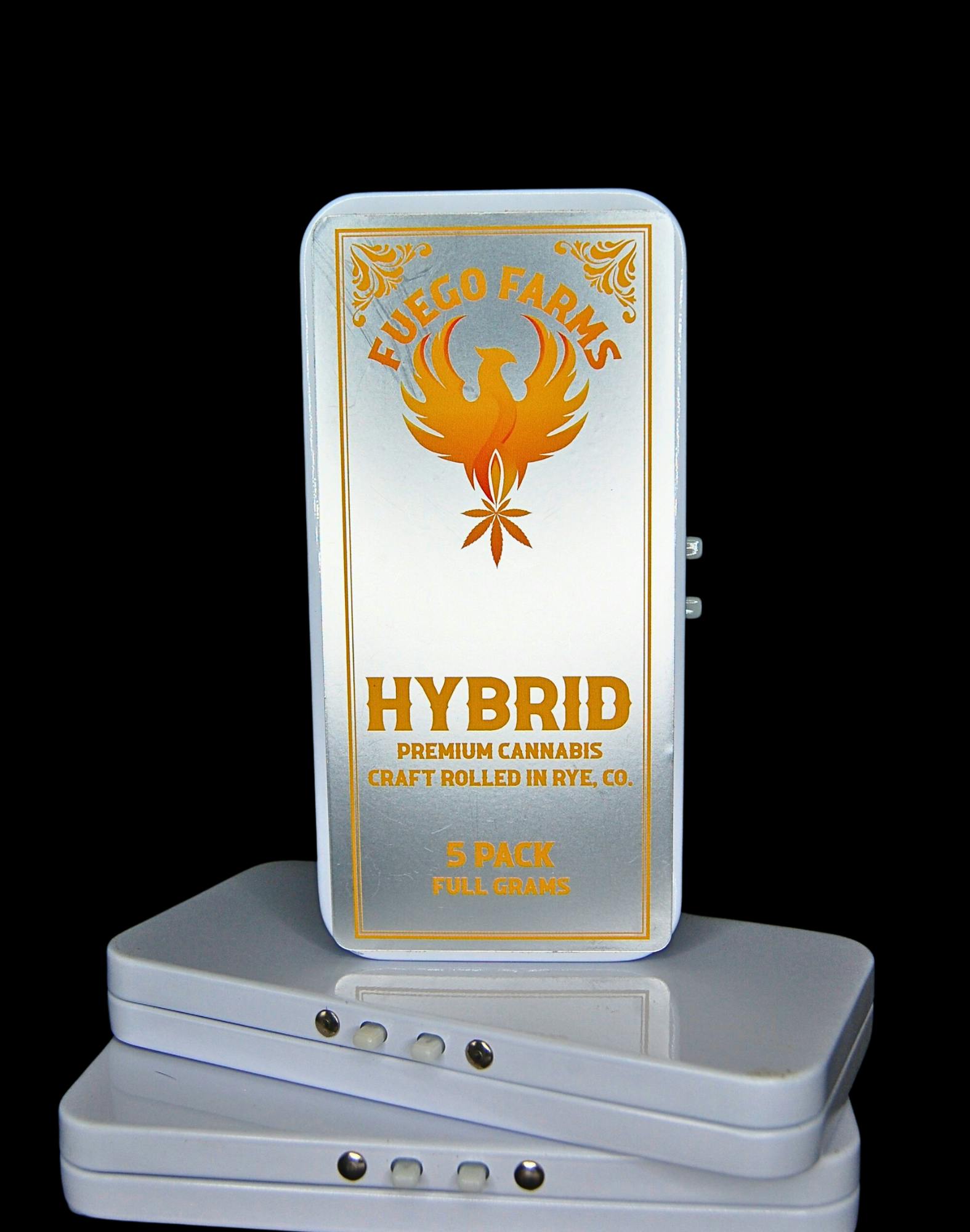 Fuego Farms 5g Pre-Roll 5-pack - Grinch Cookies - Fuego Farms