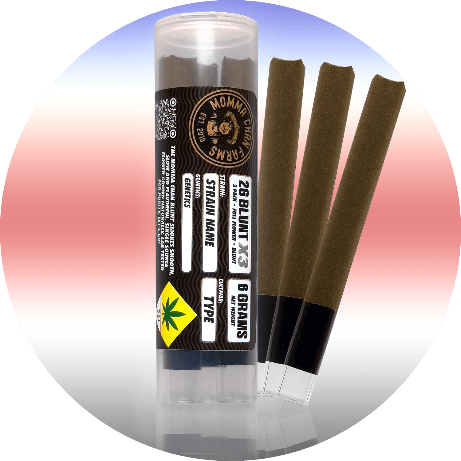 Popsicles - Blunt 2G 3pk - Momma Chan Farms