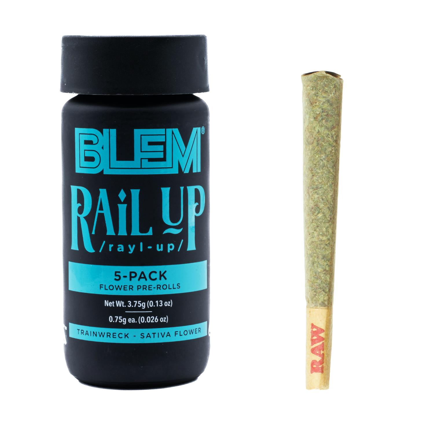 BLEM RAIL UP 5-Pack Pre-Rolls - BLEM