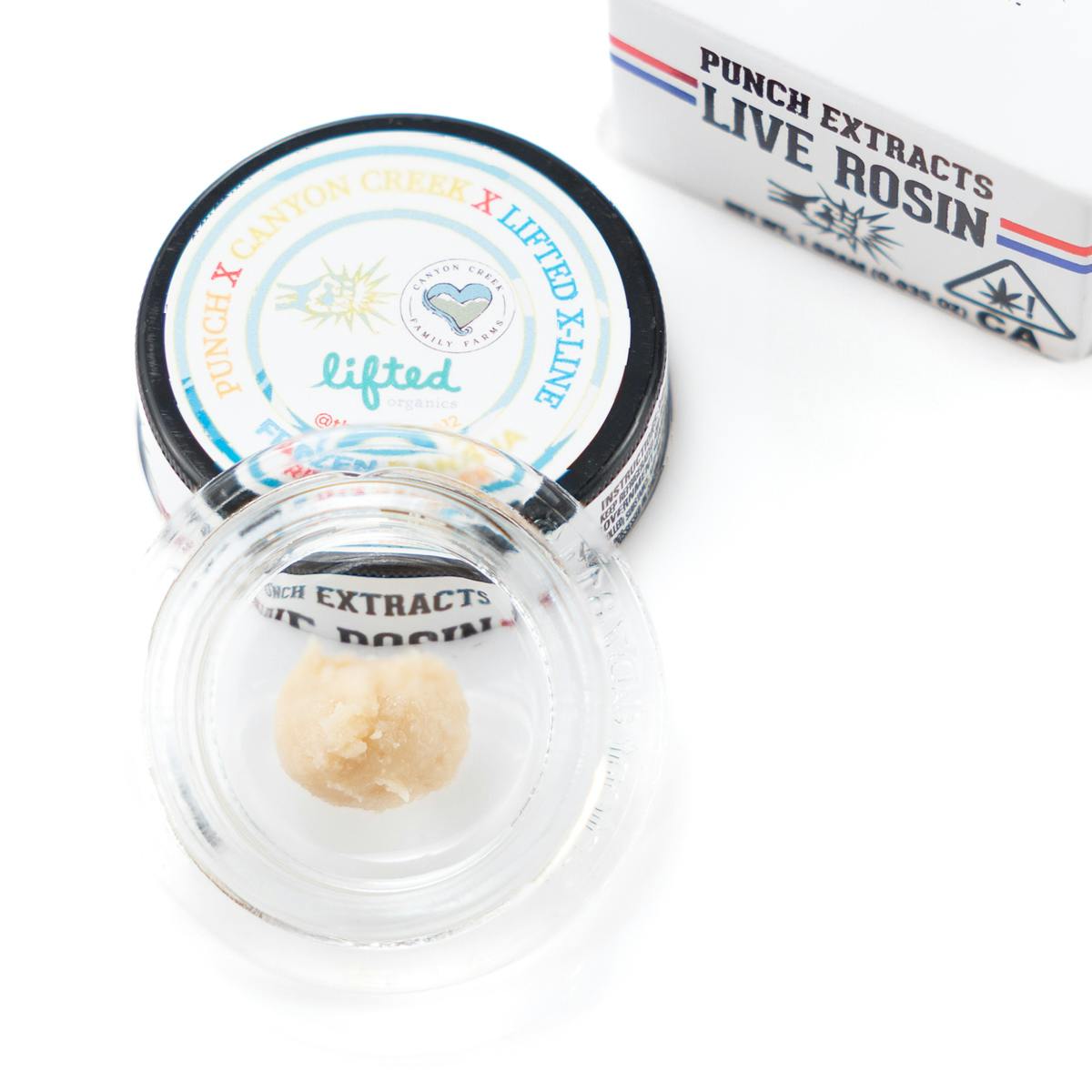 Frozen Banana Ringz Tier 4 Live Rosin Cold Cure Badder 1g Punch