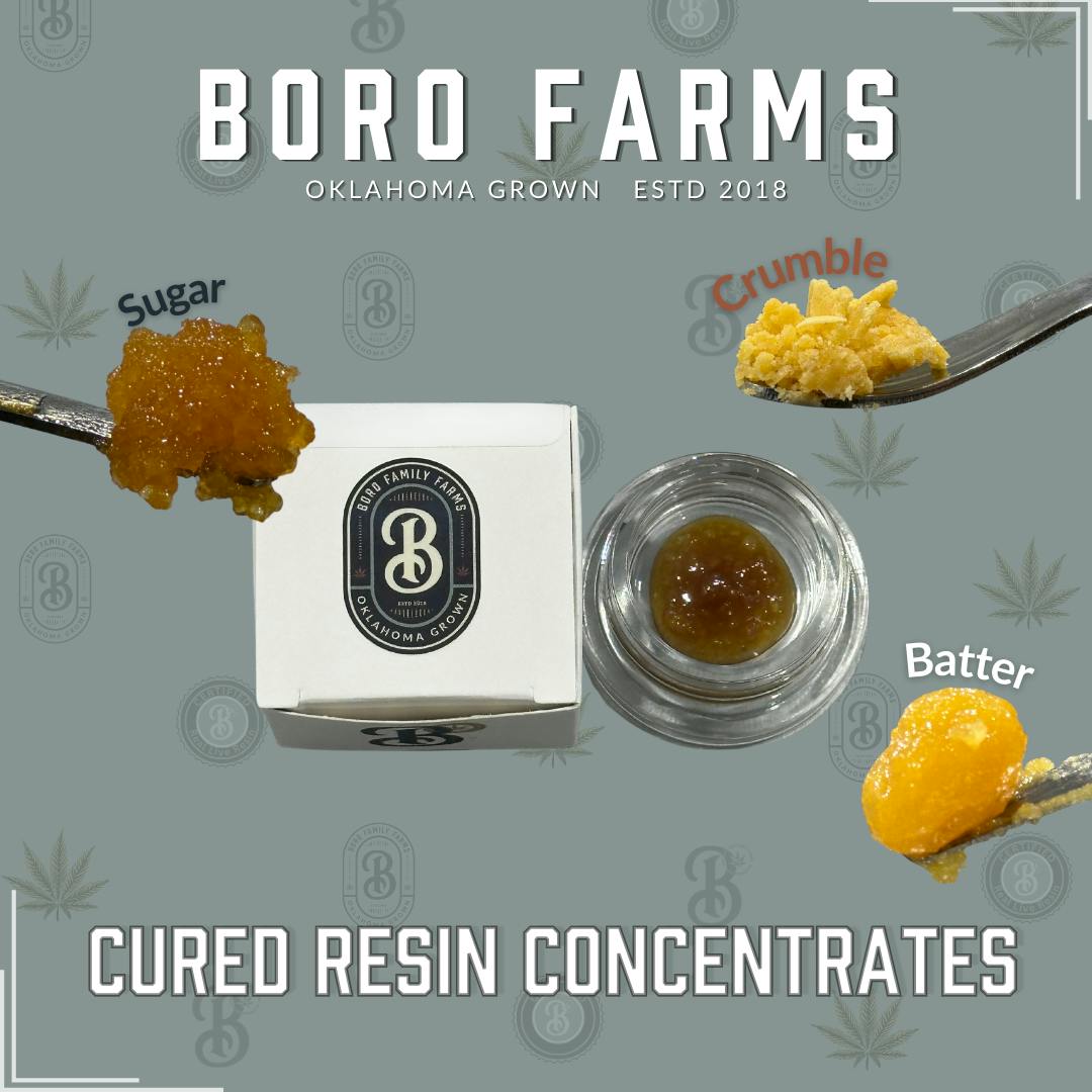 Cranapple Gas - Cured Resin Batter - 1g - Boro Family Farms