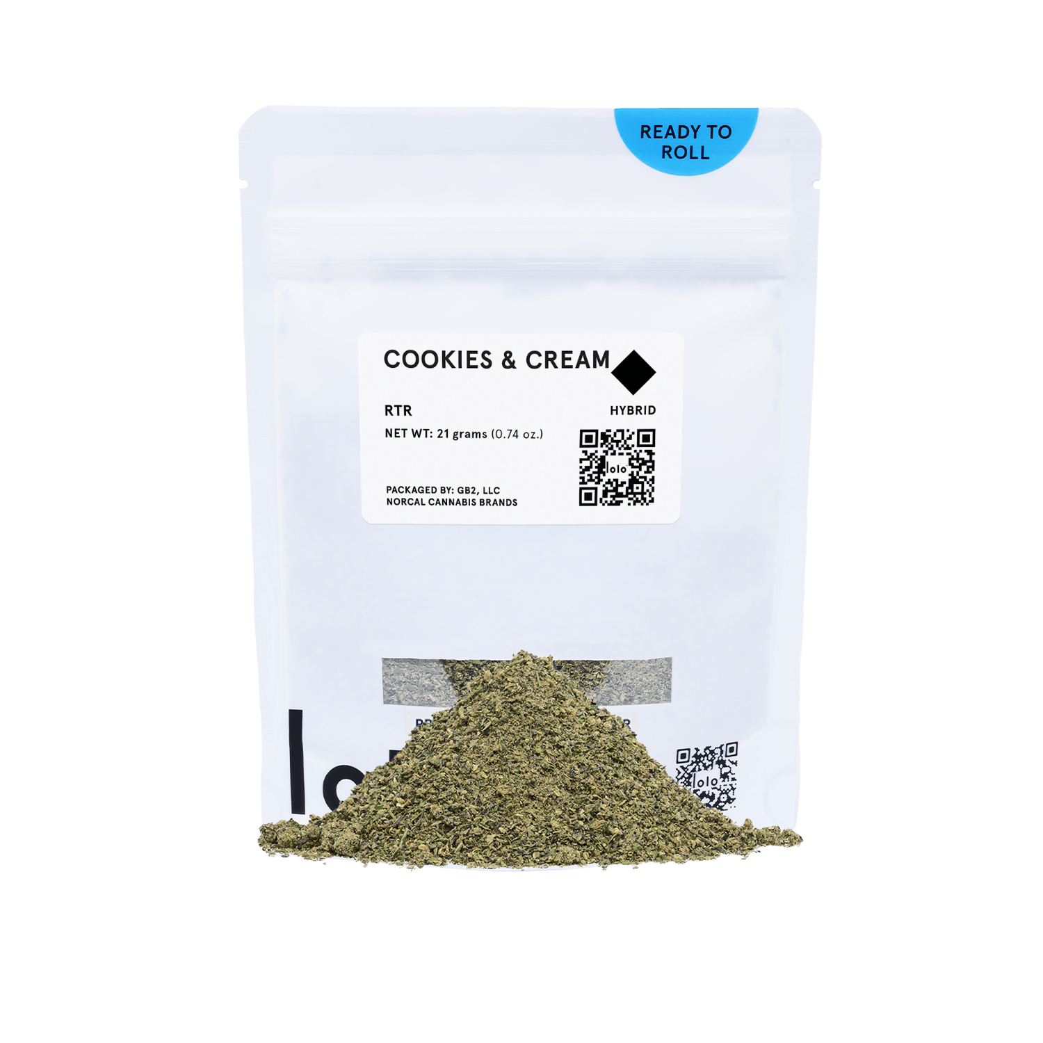 Cookies & Cream | Indoor Ready To Roll | 21g - lolo