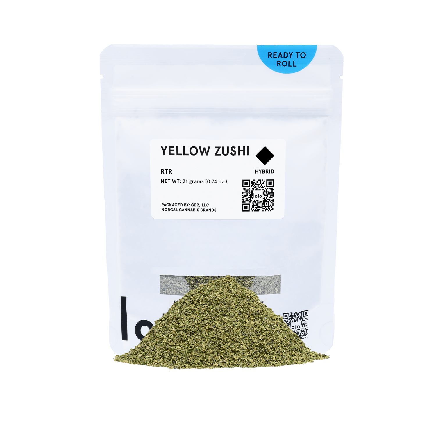 Yellow Zushi | Indoor Ready To Roll | 21g - lolo