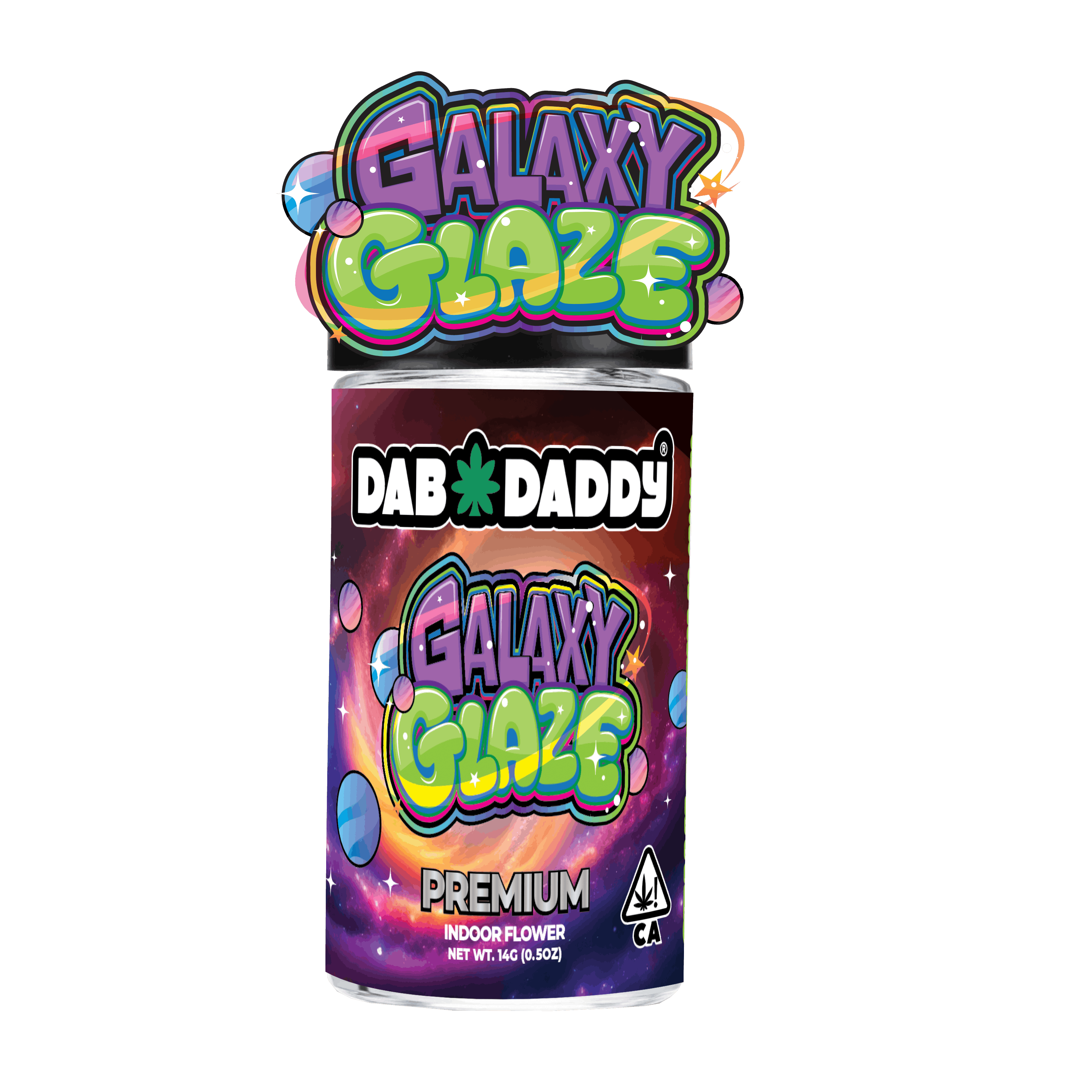 Galaxy Glaze Flower Dab Daddy® 14g Premium Indoor Flower - Dab Daddy