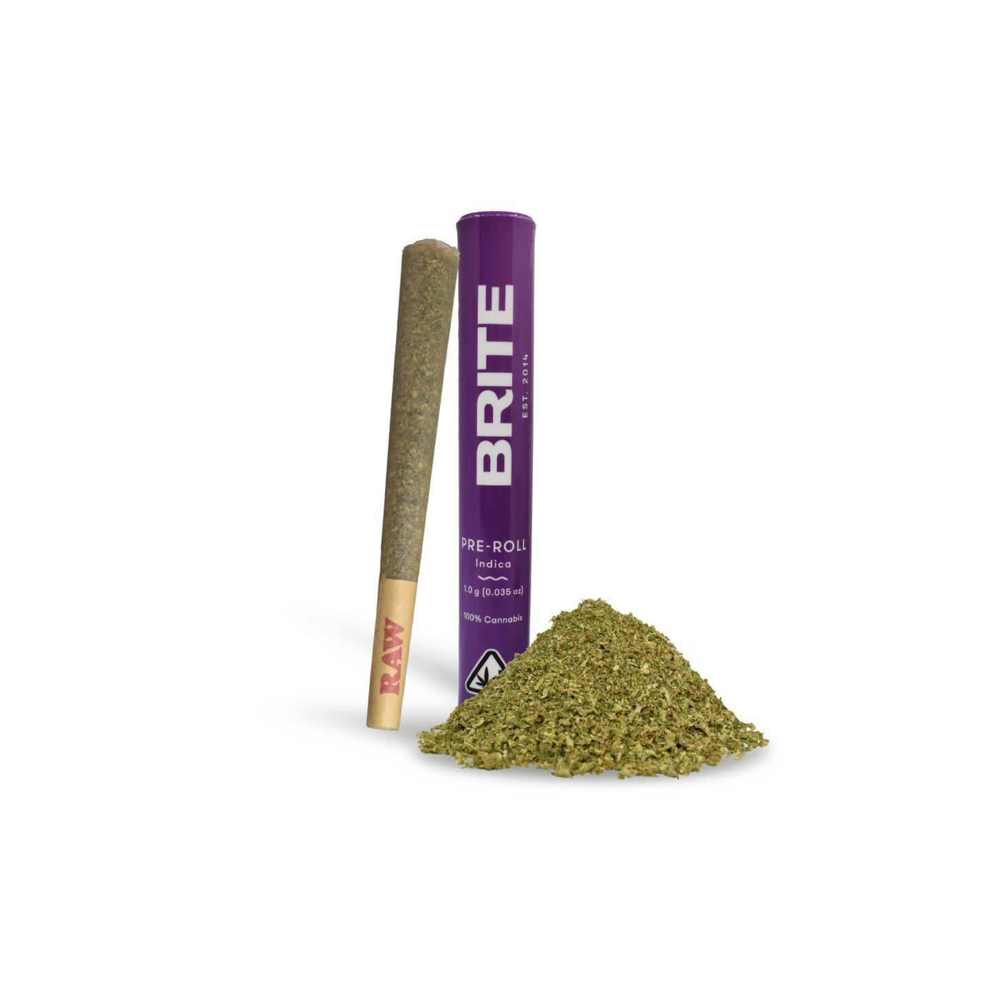 BRITE High Potency Pre-Roll (1g) - Indica - Zoreoz - Brite Labs