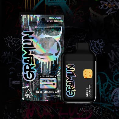 JUNGLE FRUIT Indoor Live Rosin AIO 1g Vape - Gramlin