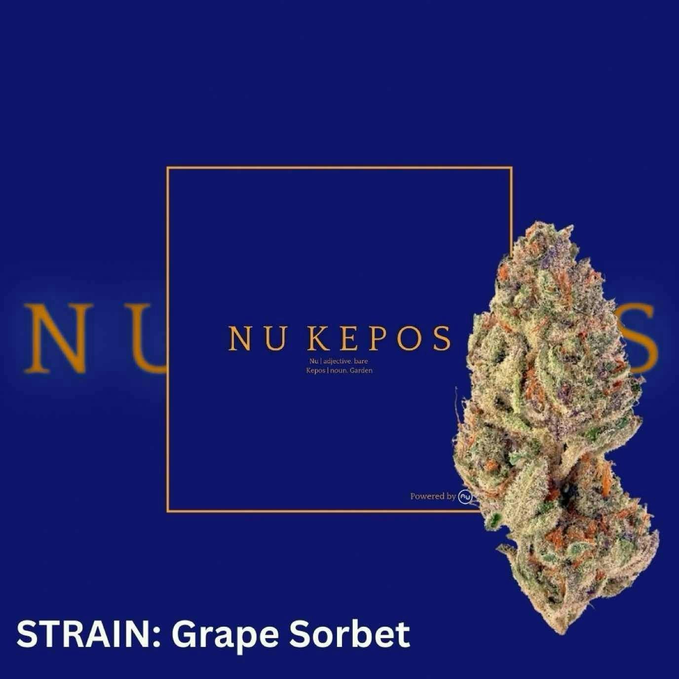 Kepos - Grape Sorbet 28g - PREMIUM FLOWERS - Nu Cannabis Brand