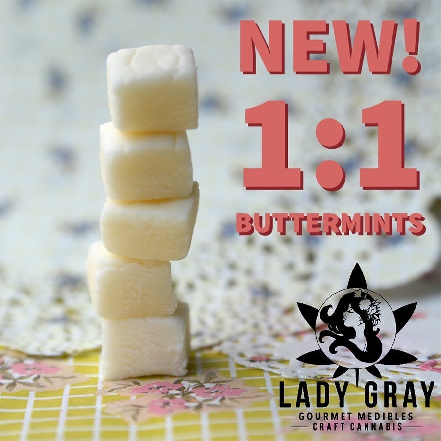 Lady Gray - Medibles - Cinnamon Roll Buttermints - Lady Gray Gourmet Medibles