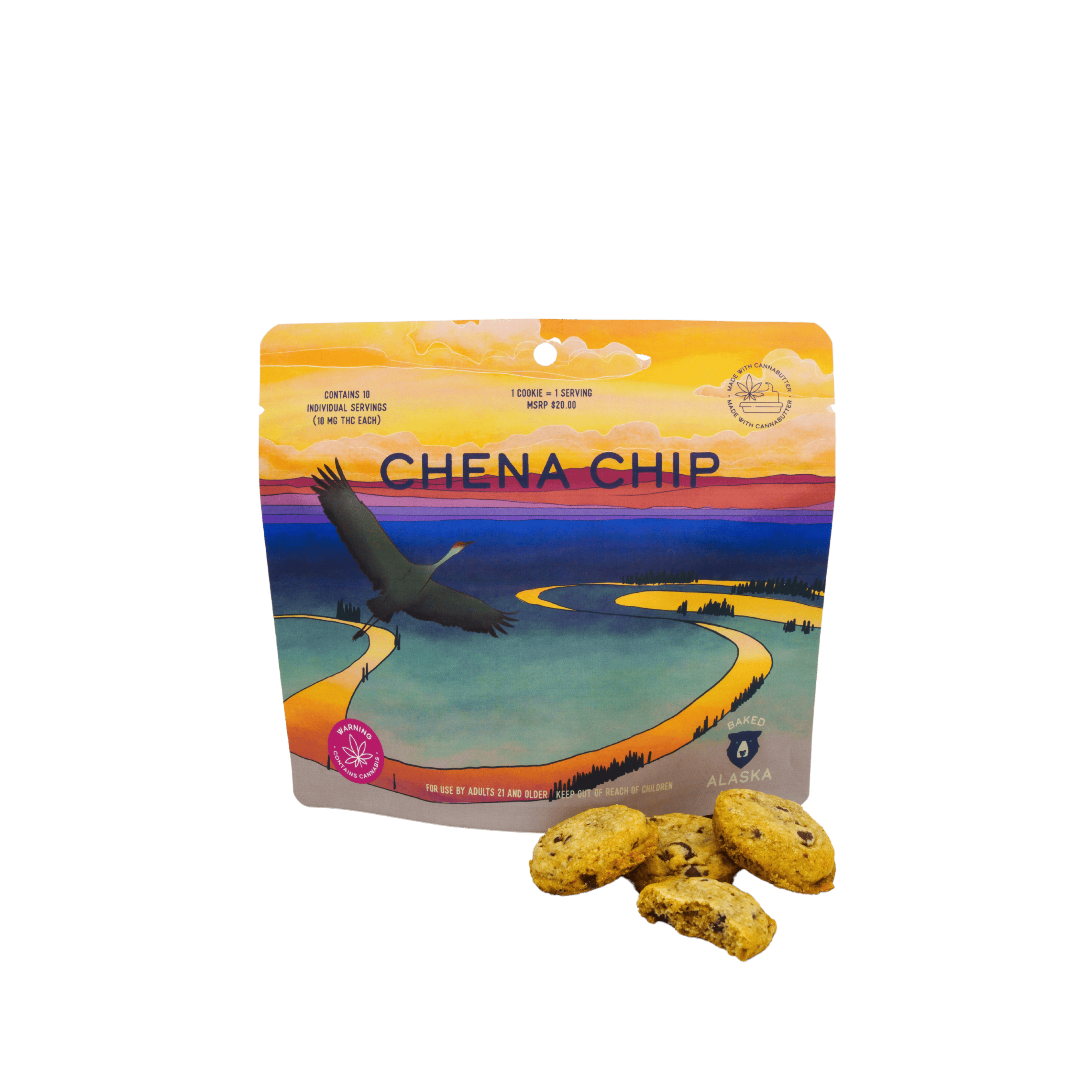 Chena Chip (10pk, 100mg) - Baked Alaska