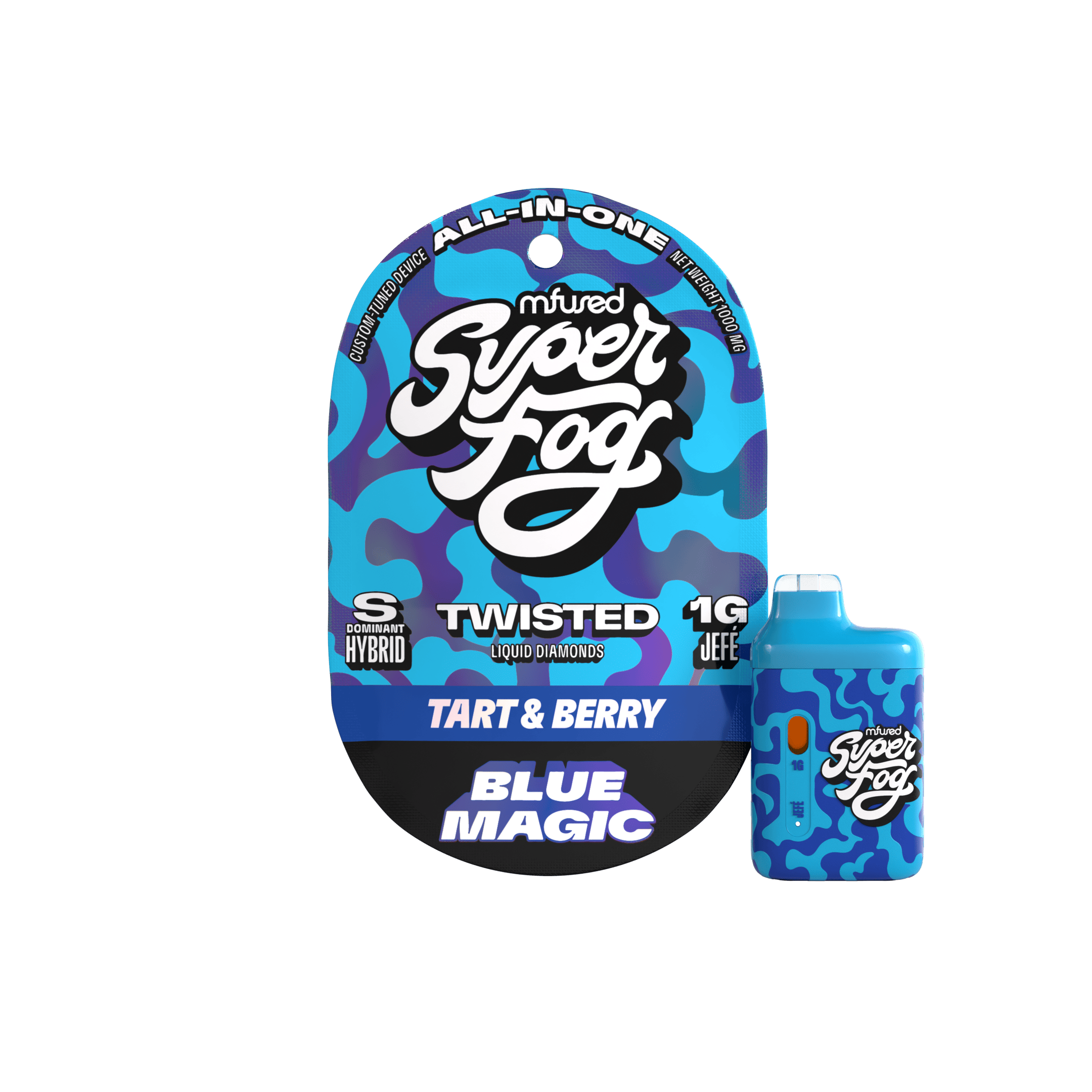 TWISTED Liquid Diamonds 1g Jefé - Blue Magic - MFused