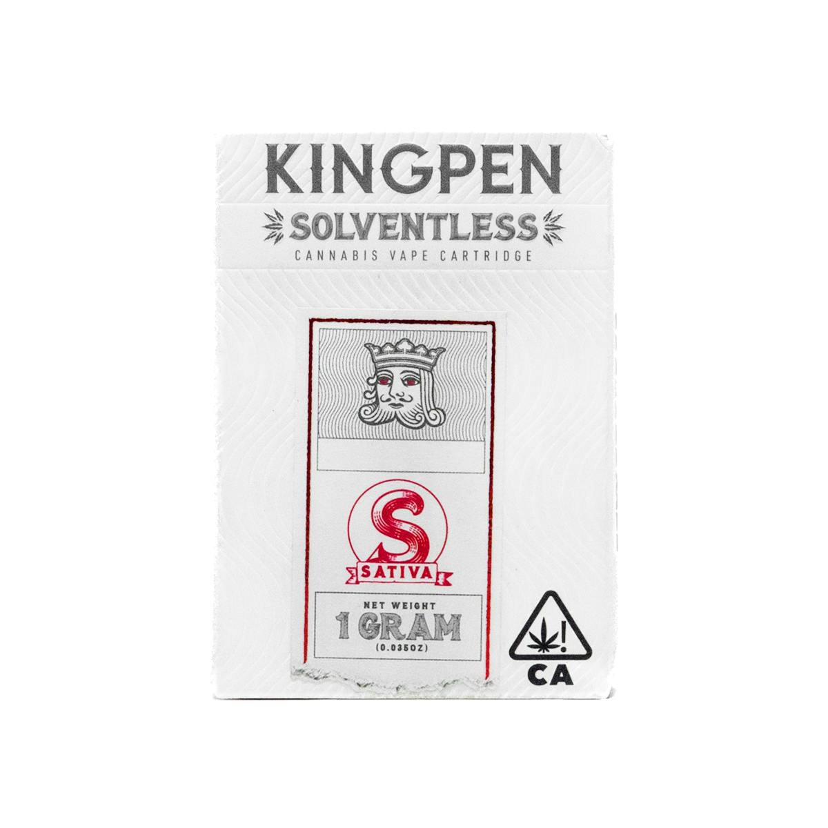 Kingpen Solventless | Trop Cherry Sativa 1g Vape Cartridge - KINGPEN