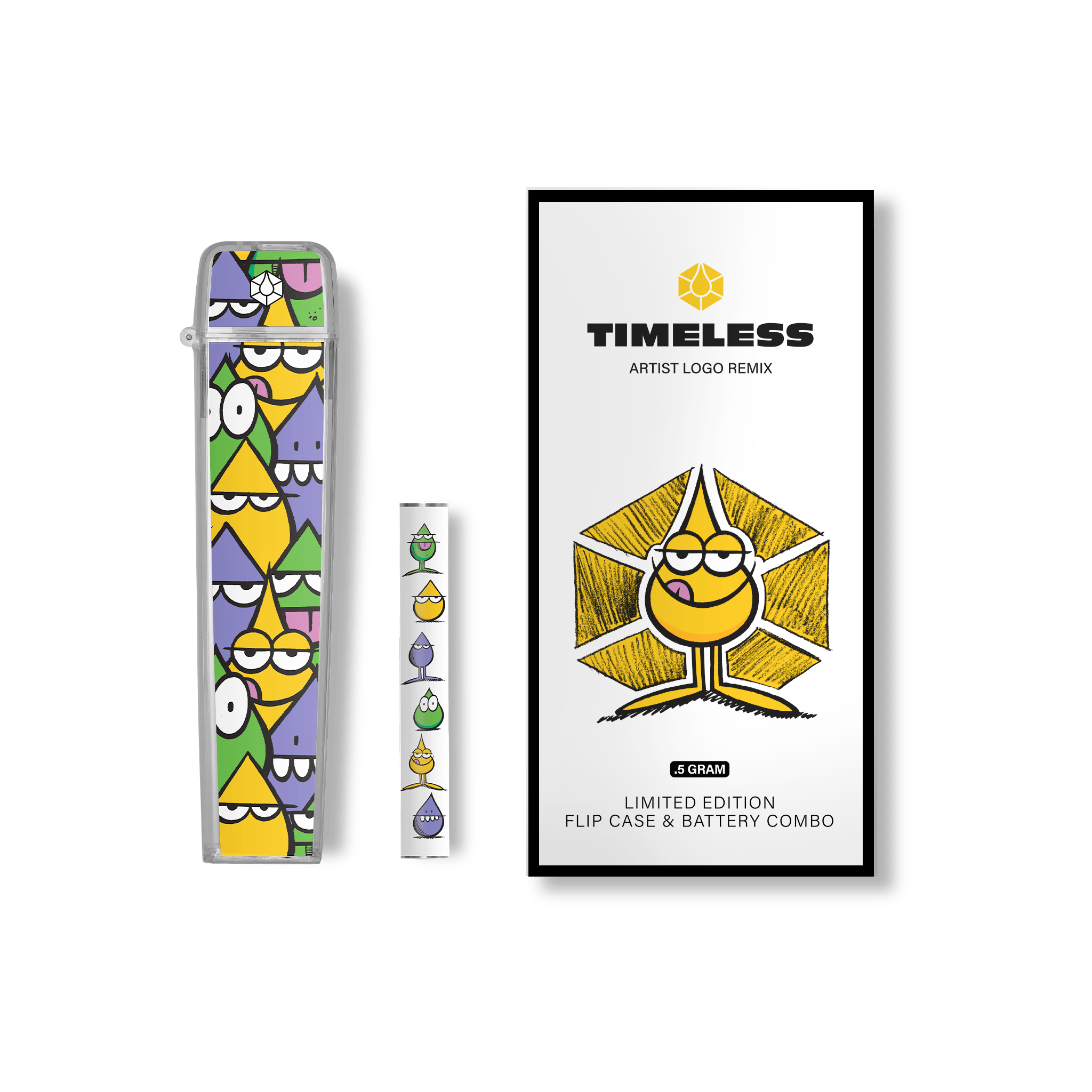 Kevin Lyons Flip Case Combo 0.5G - Timeless Vapes
