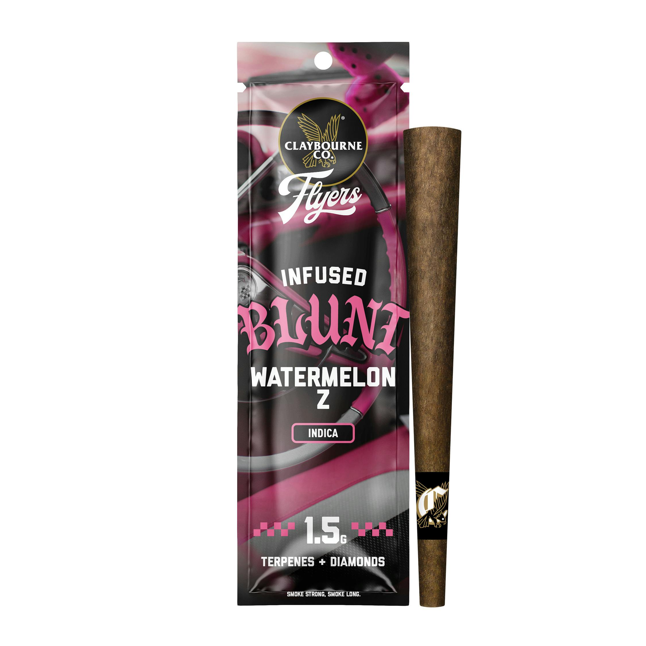 Watermelon Z (1.5g) - Flyers Infused Blunt - Claybourne Co.