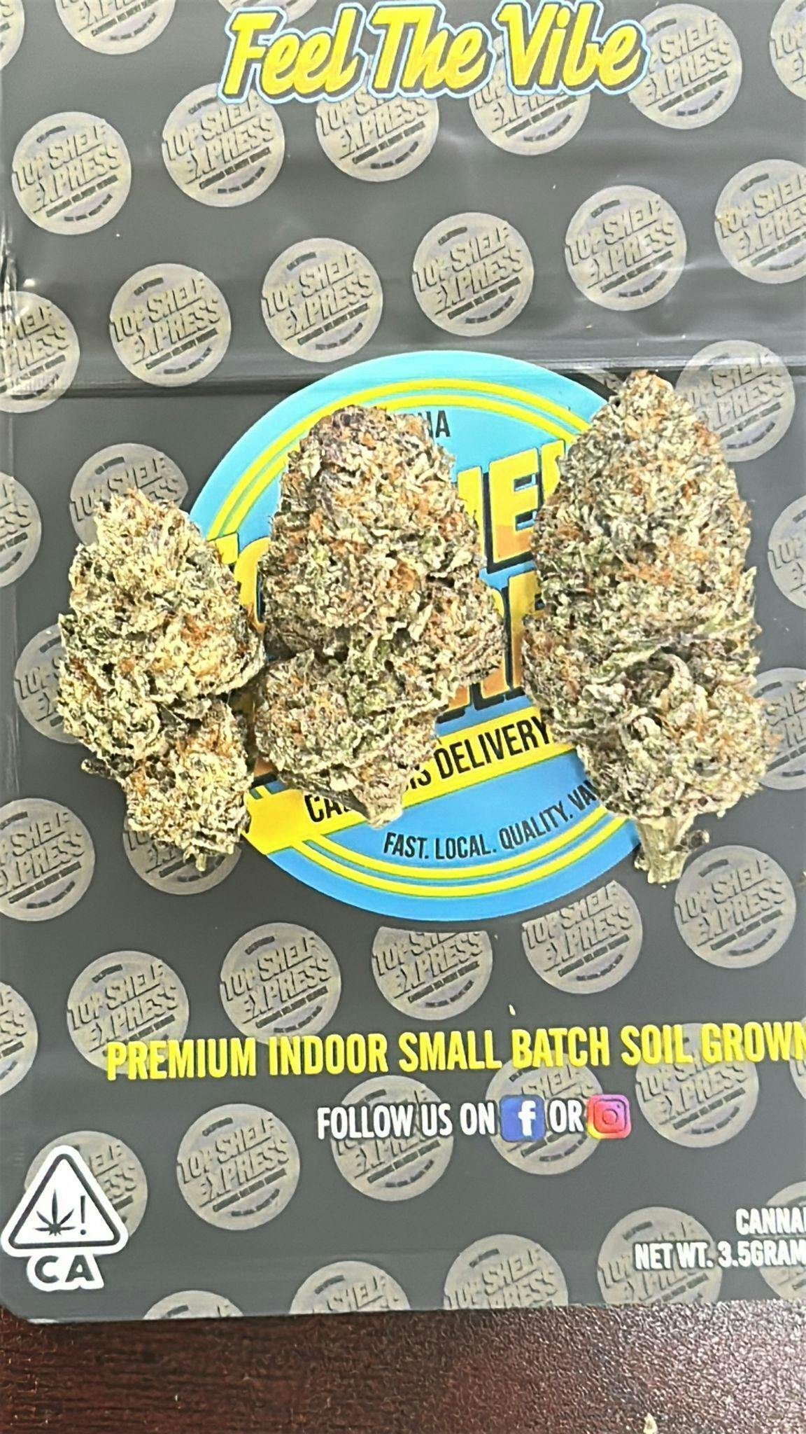 Crenshaw Melon Smalls Eighth (3.5g) - Top Shelf Express