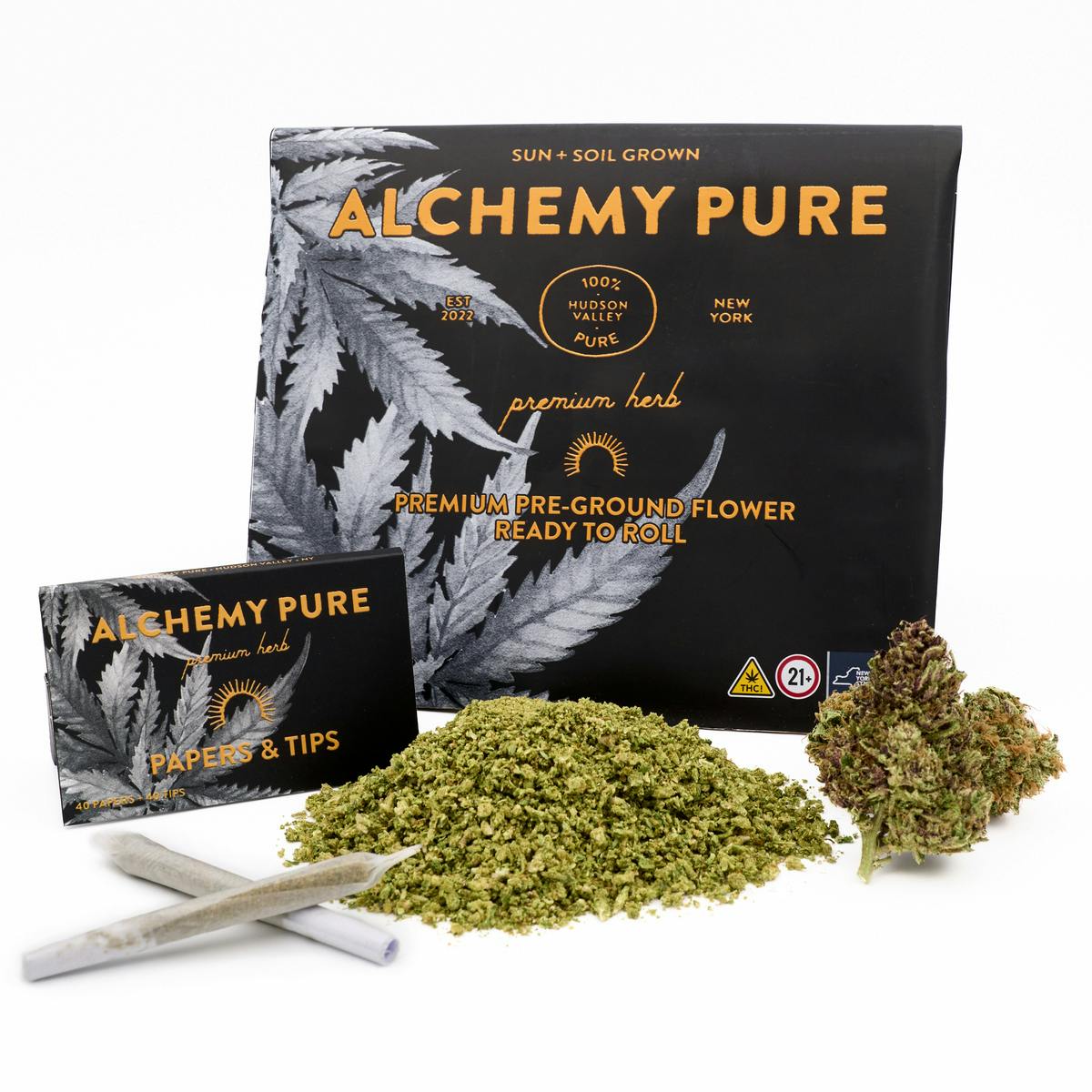 GMO 14g infused Roll Your Own pouch - Alchemy Pure