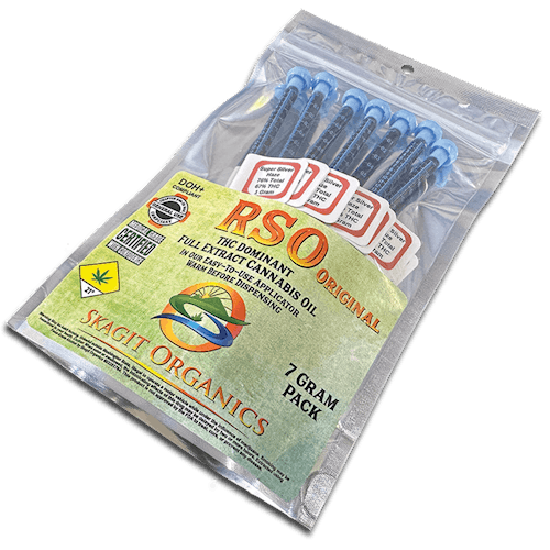 THC RSO Original | Super Silver Haze | Sativa | 3 x 1g - Skagit Organics
