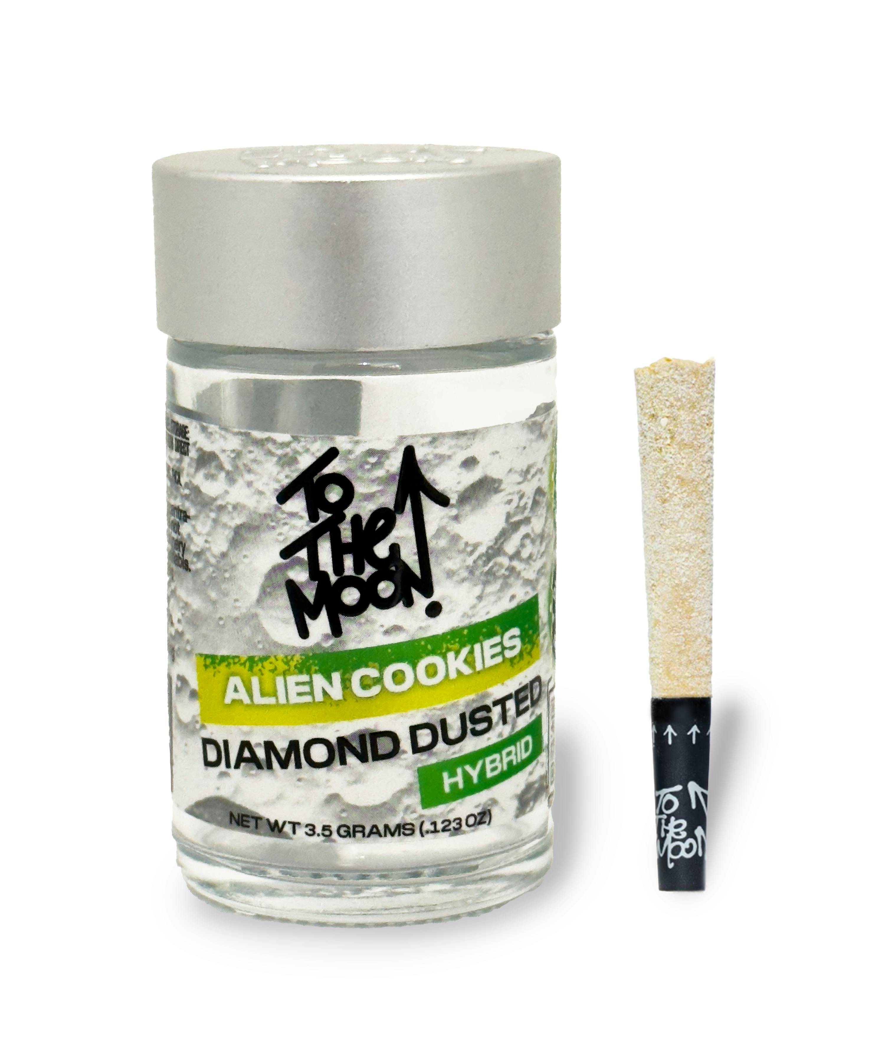Alien Cookies - Diamond Dusted Prerolls 5pk - 3.5g - Hybrid - To The Moon