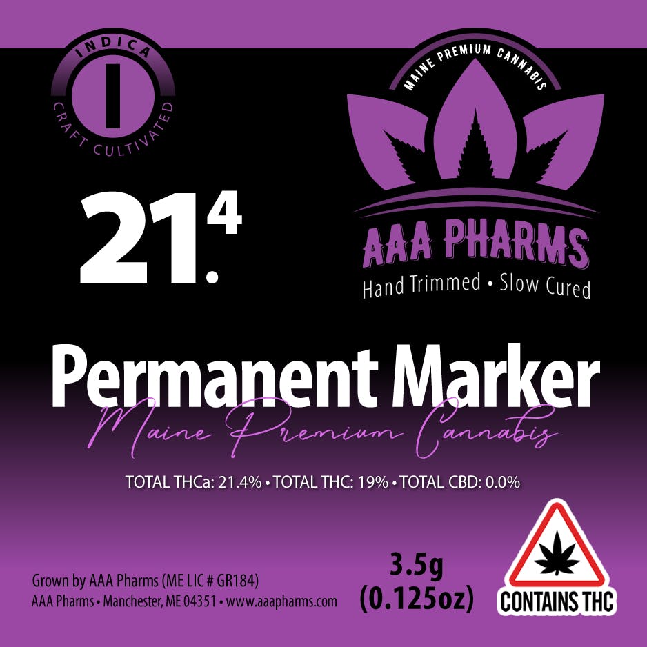 Permanent Marker - Premium Flower - AAA Pharms