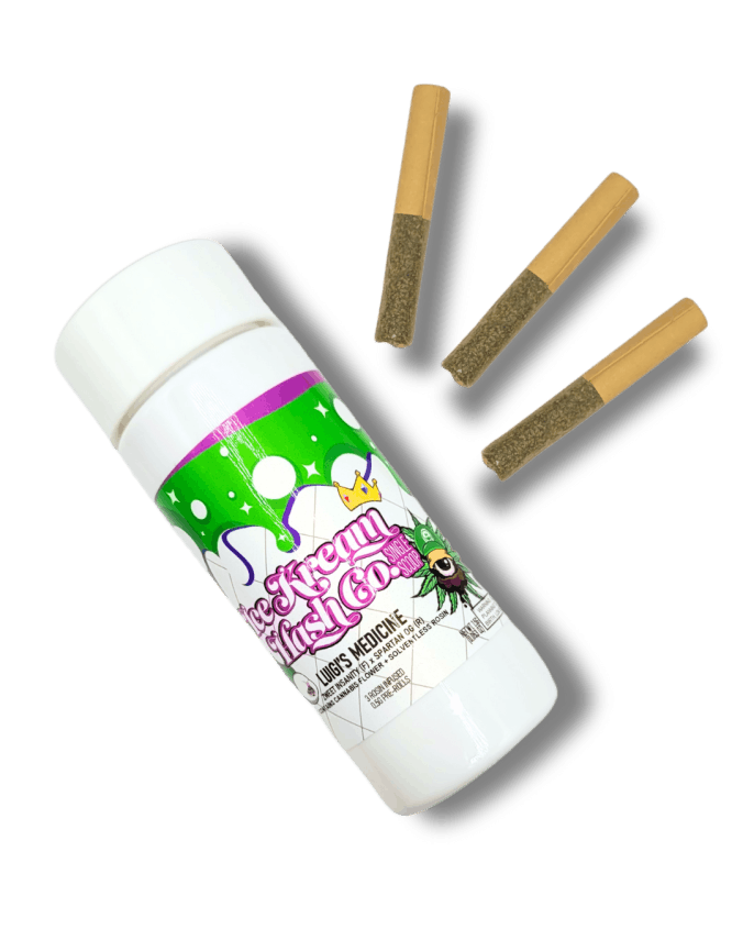 IKHCO | Luigi's Medicine | Rosin Infused PRJ | Single Scoops 3pk | 1.5g - Ice Kream Hash Co.