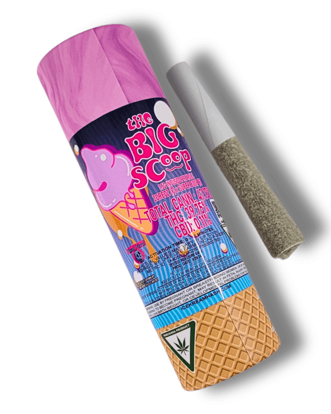 IKHCO x Plant Nerd | The Big Scoop | Rosin Infused PRJ | 1.5g - Ice Kream Hash Co.