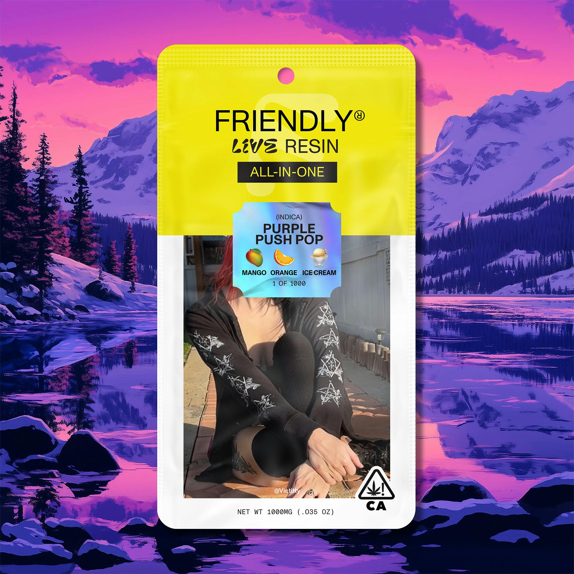 Tropical Runtz [1000mg] - Friendly Brand