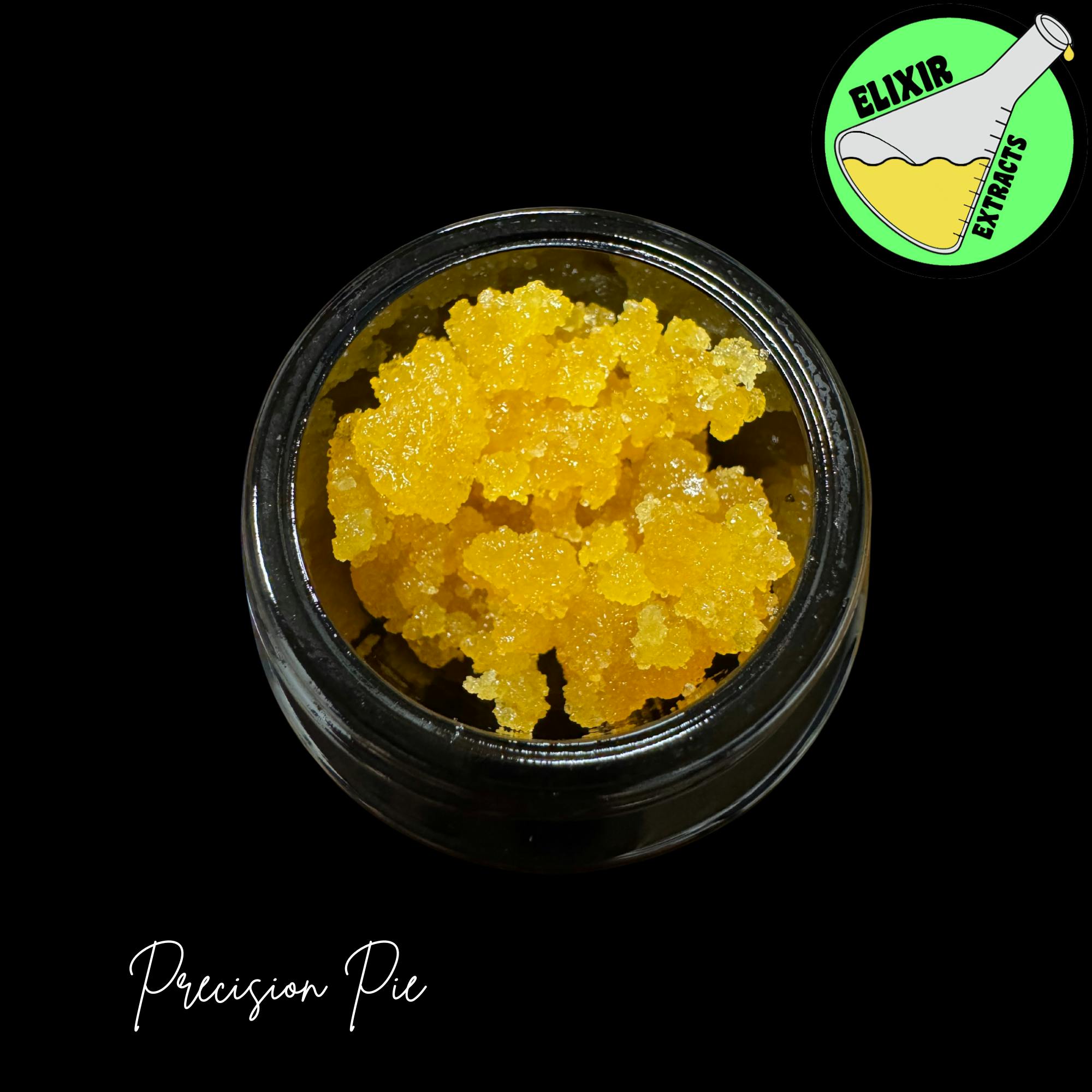 Precision Pie Cured Resin Baller (3.5G) - Elixir Extracts
