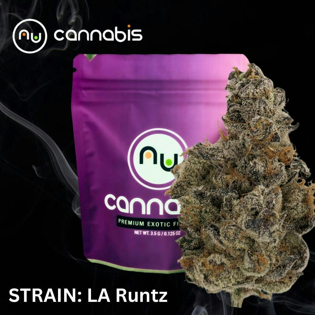NuCannabis - LA Runtz - 3.5g - PREMIUM INDOOR FLOWERS - Nu Cannabis Brand