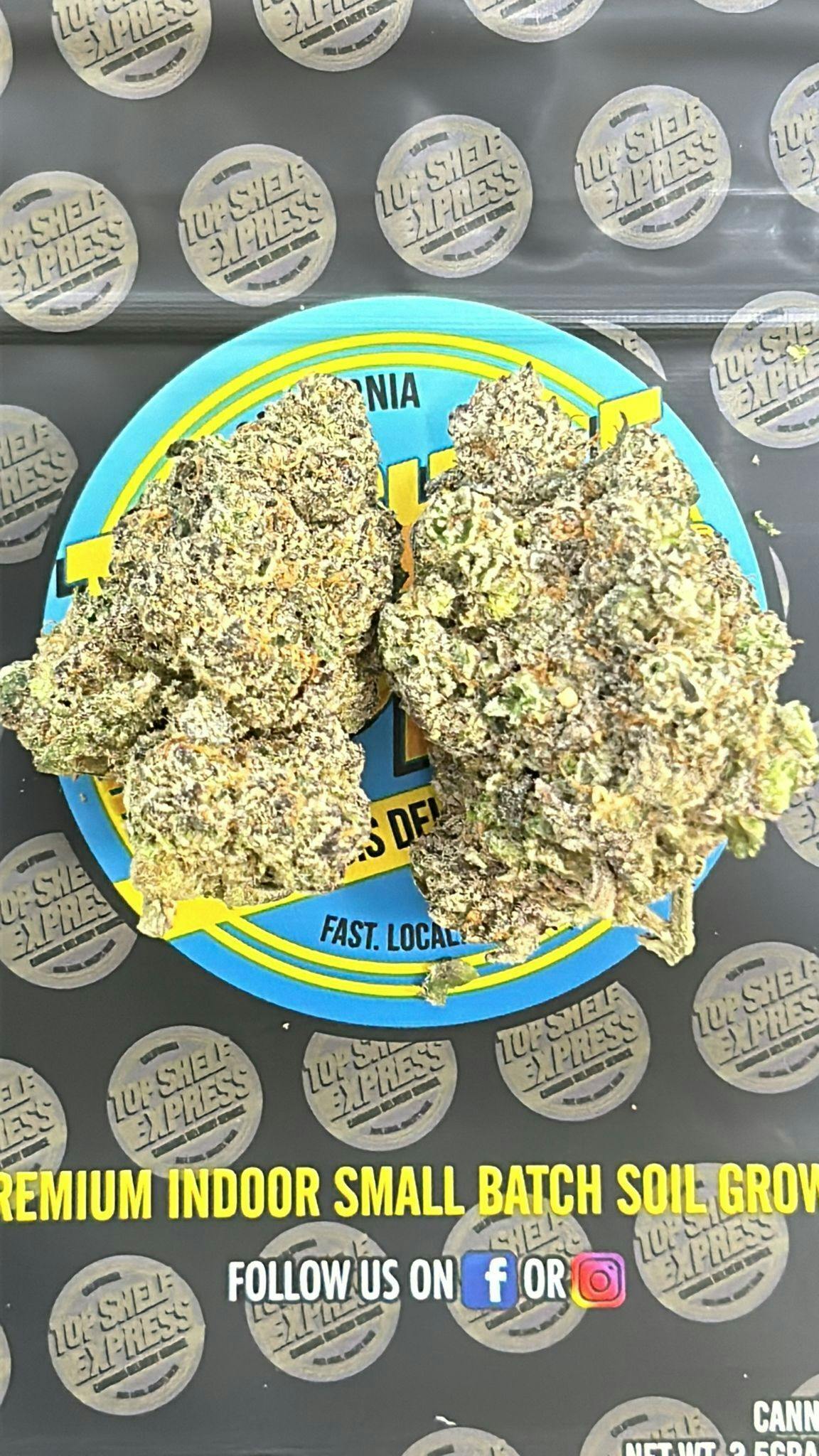 Cement Shoes Smalls Oz (28g)**EXOTIC STRAIN** - Top Shelf Express