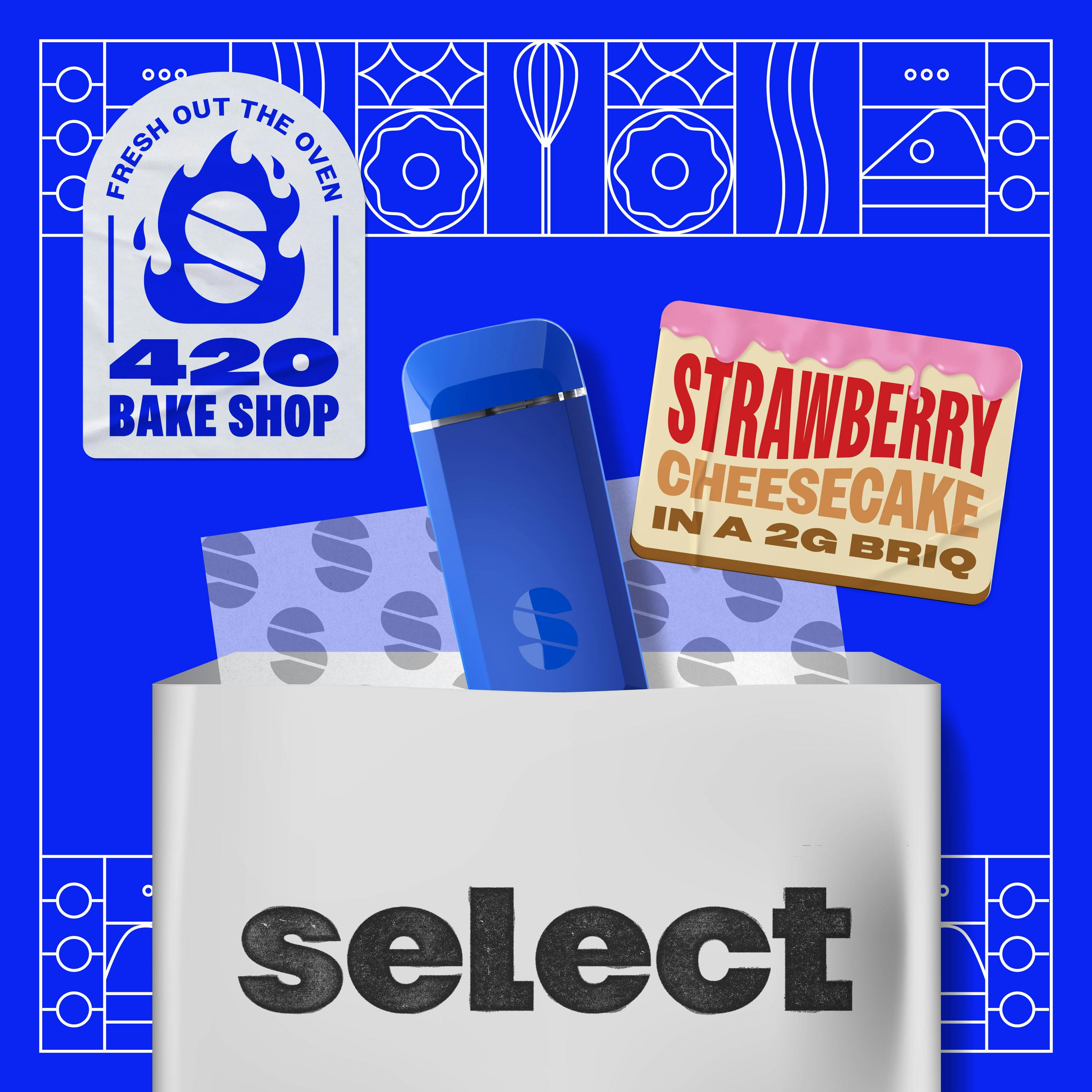 BRIQ Essentials All in One - Strawberry Cheesecake (Limited Edition Blue) - Select