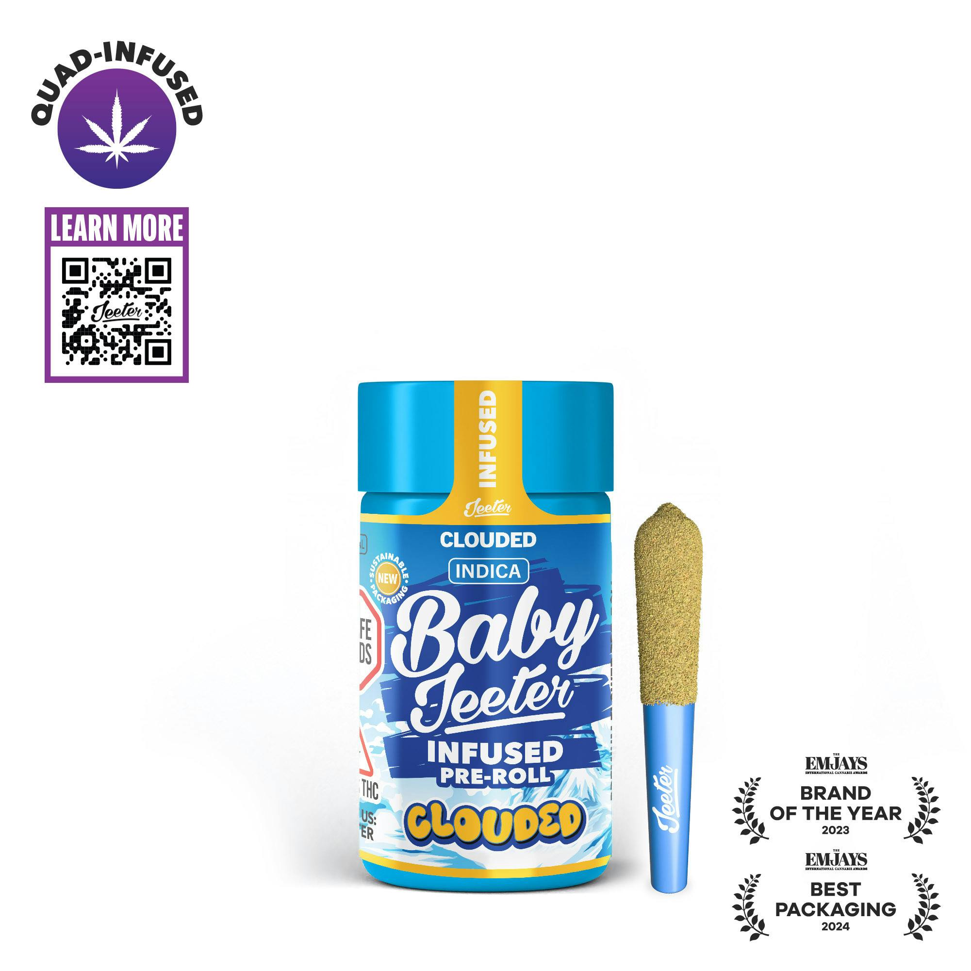 Baby Jeeter Infused - Clouded - Jeeter