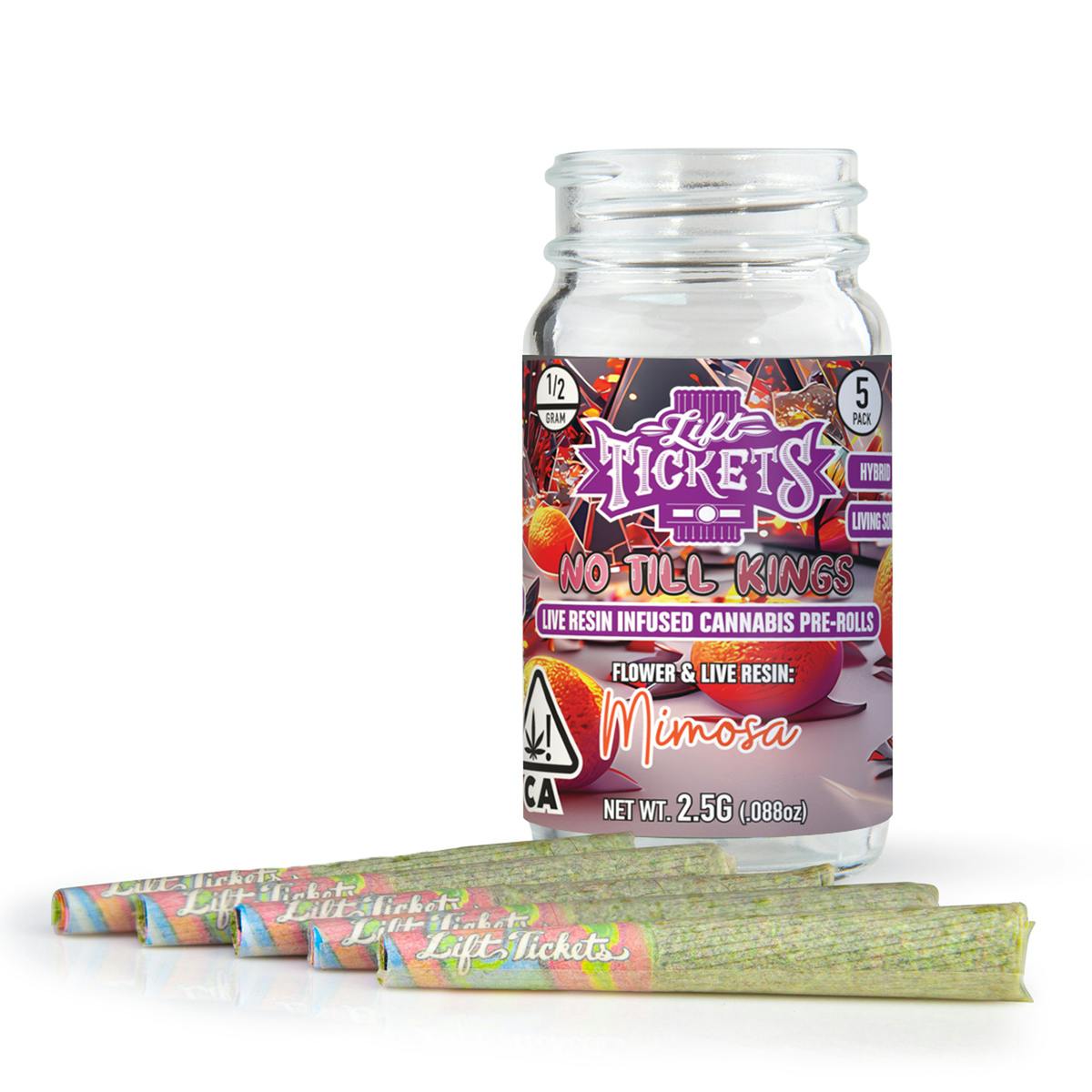 Mimosa - Infused Pre-Roll 5-Pack - Lift Tickets
