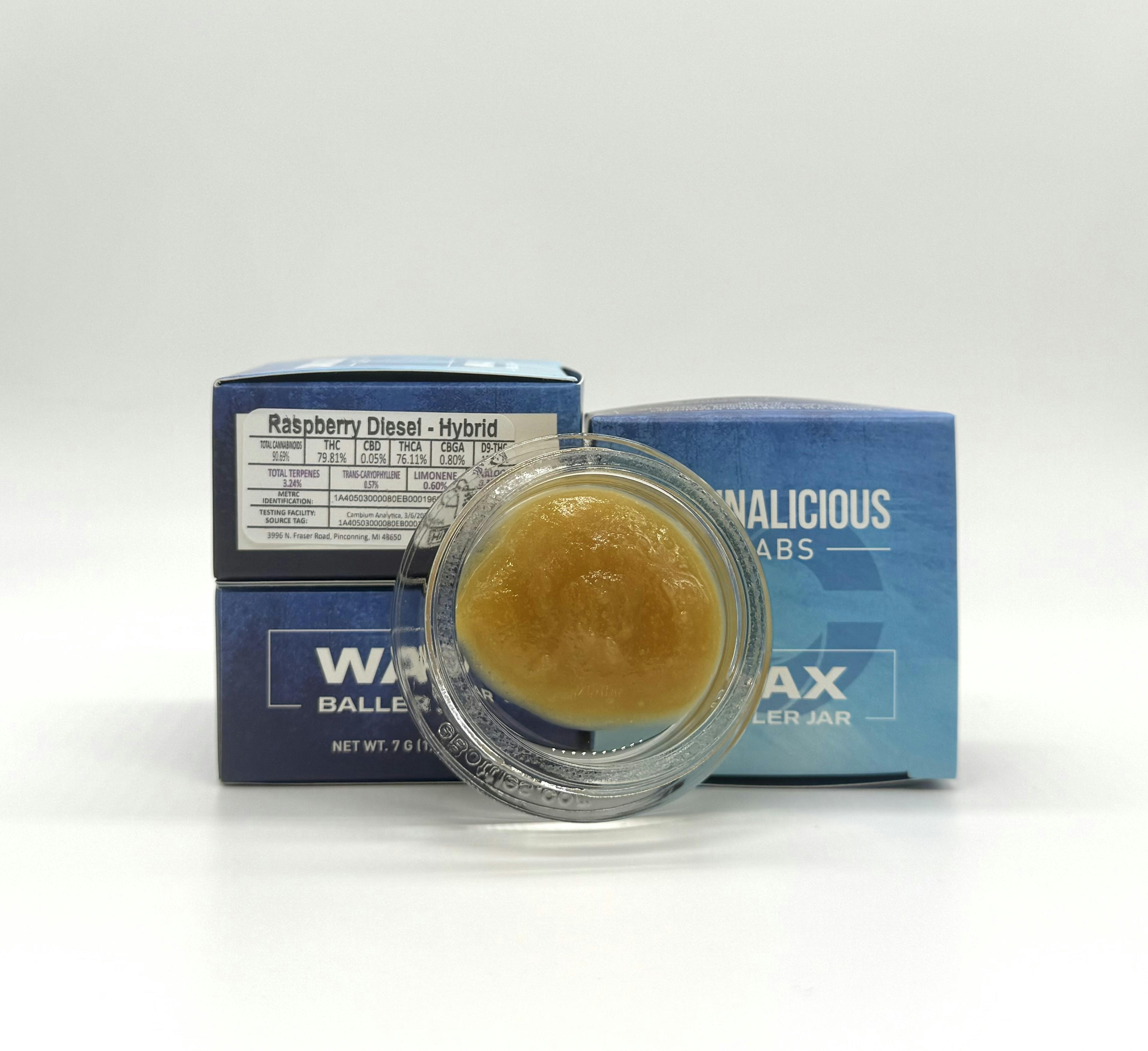Raspberry Diesel Wax - Hybrid - Cannalicious Labs