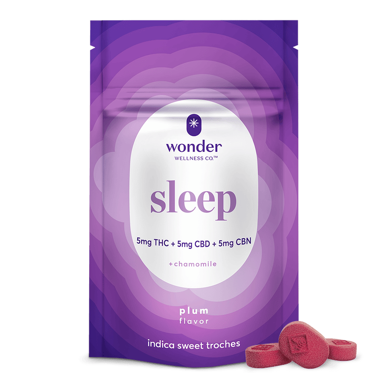 *Wonder Sleep 1:1:1 Plum Sweet Troches [20pk] (PA) - * Wonder Wellness Co.