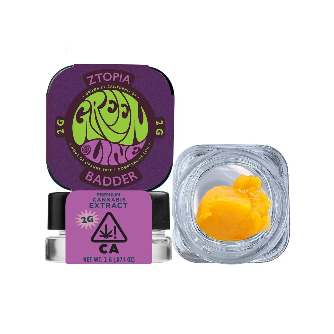 Ztopia - Badder - Extract - 2G - Greenline