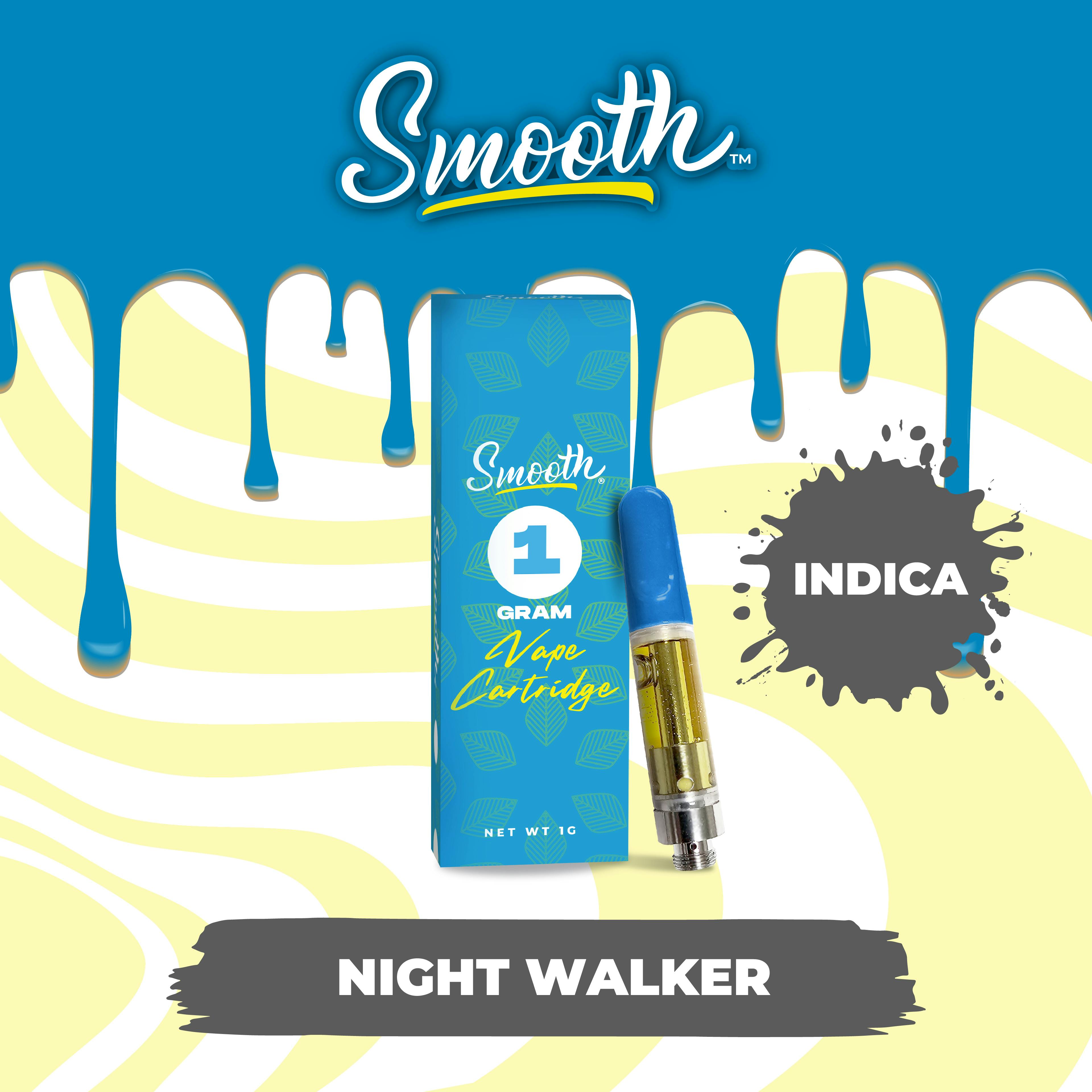 Night Walker - 1g Vape Cartridge - Smooth OKC