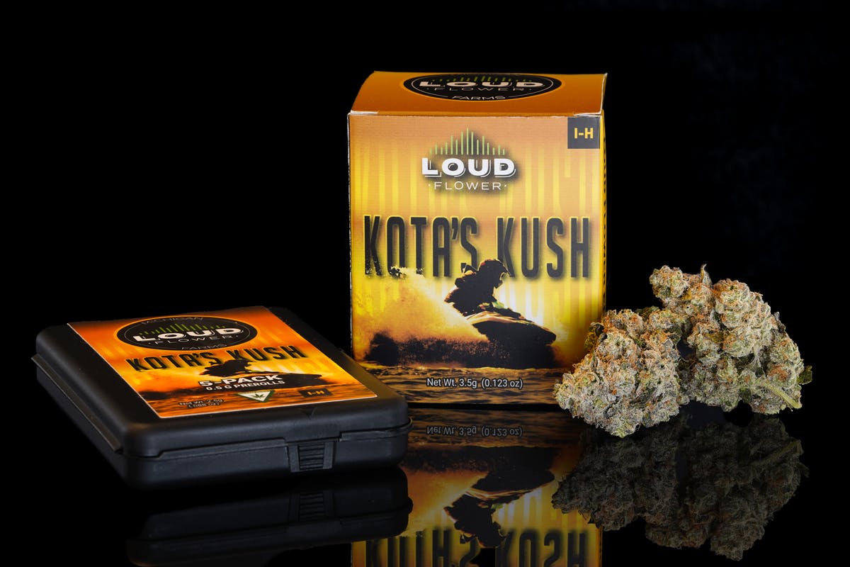 Kota's Kush 3.5g. Pre Pack Flower - MI Loud Flower Farms