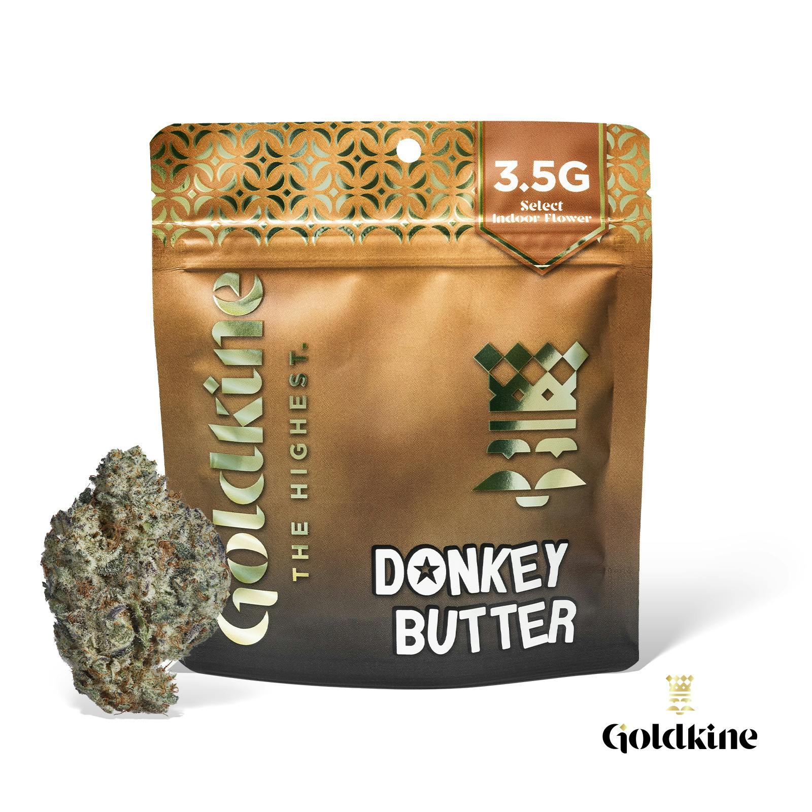 Goldkine Flower 3.5G (Mylar) | Donkey Butter - Goldkine