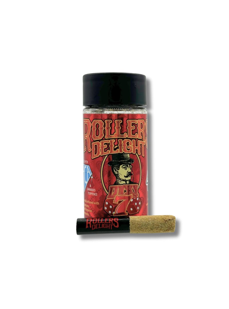 Lucky 7's Gold | Ice Cream Cake | Infused Preroll | 3.5g | Hybrid - Rollers Delight