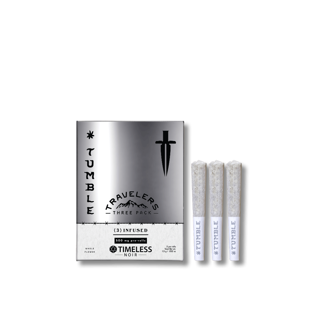 Tumble Dagger Kush Traveler Infused Pre Roll Pack - Timeless Vapes