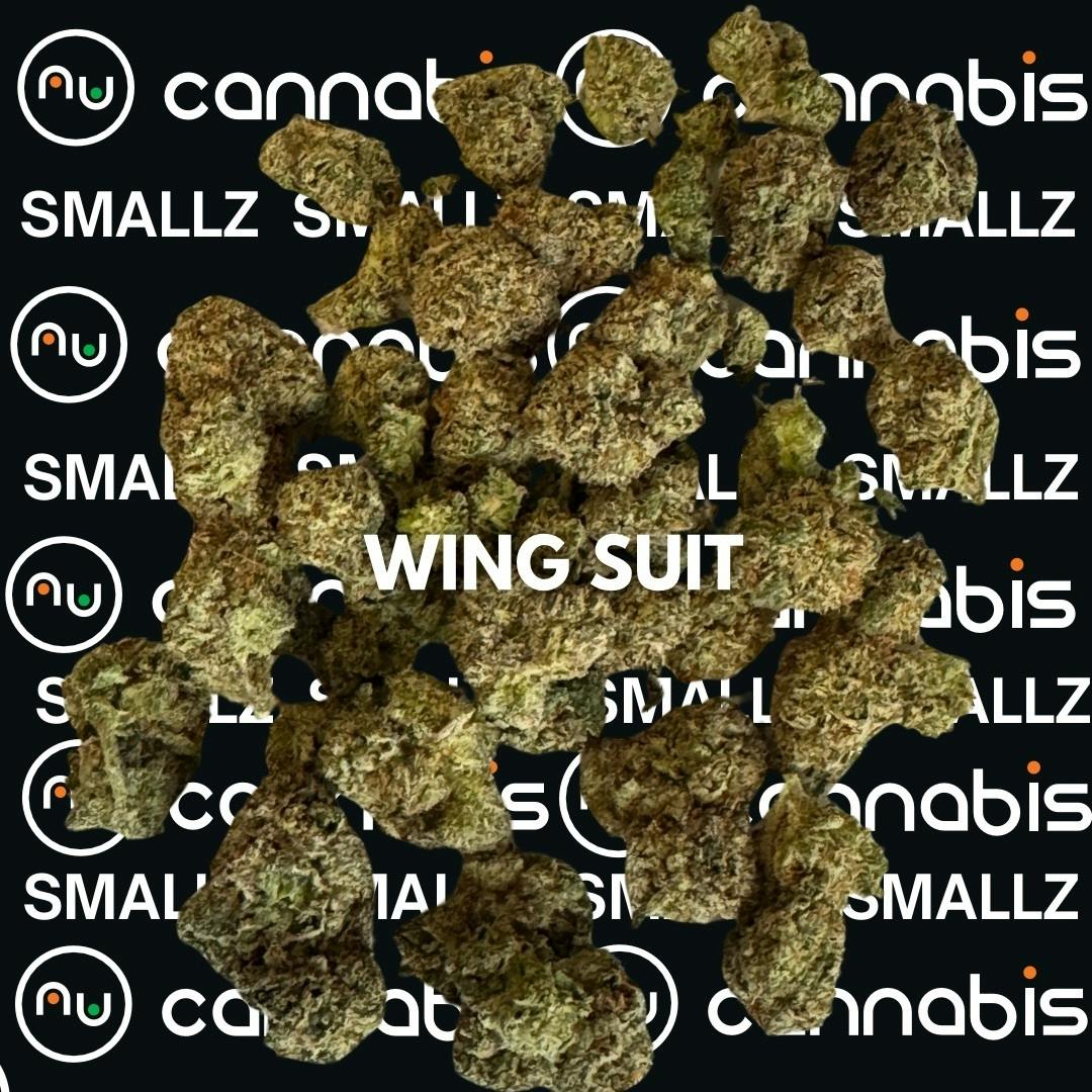 NuCannabis - Wing Suit SMALLS 14g - SMALLS PREMIUM INDOOR FLOWERS - Nu ...