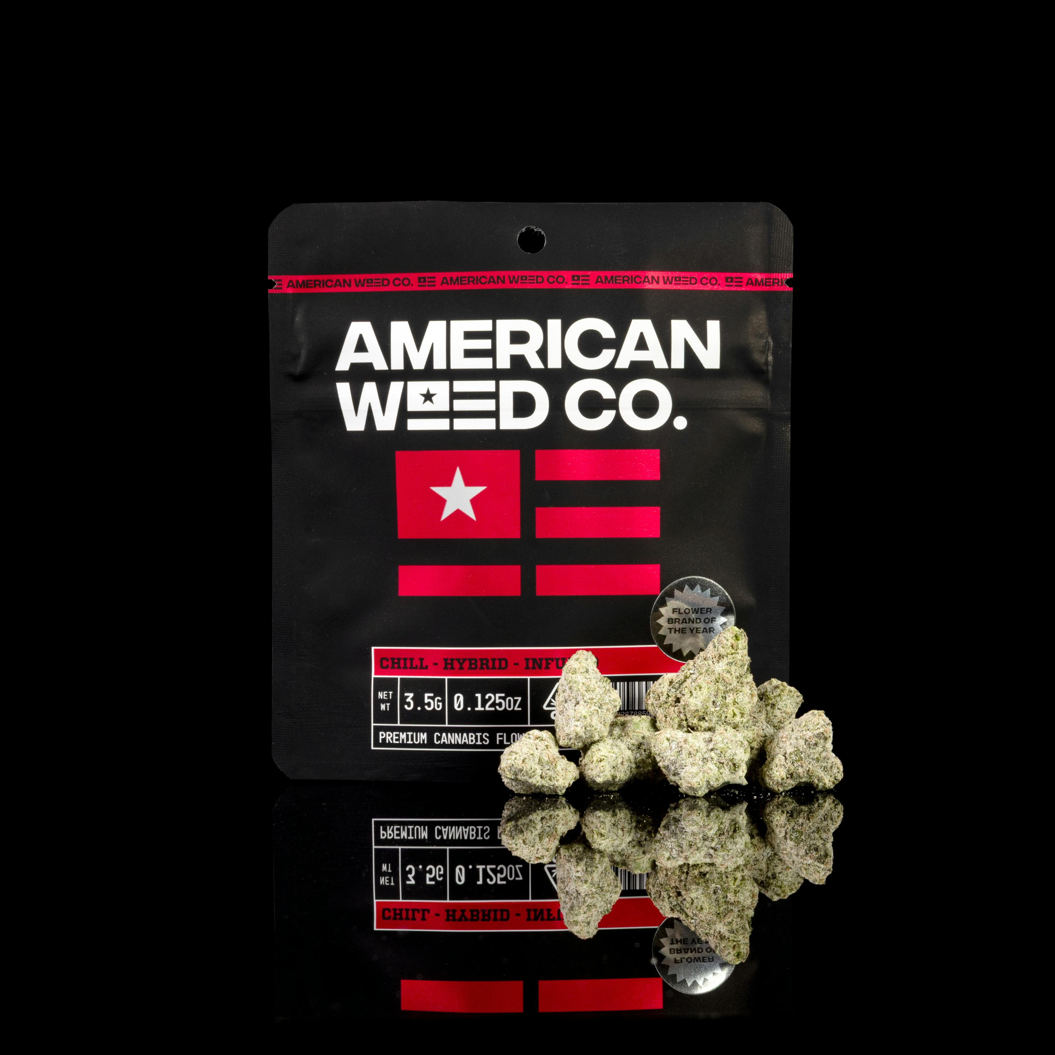 Watermelon Runtz - Infused Hybrid Flower (3.5g) CA - American Weed Co.